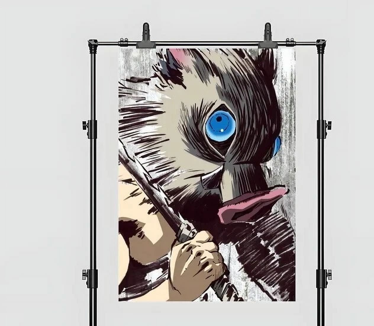 Demon Slayer Anime Inosuke Poster, Demon Slayer Poster, Inosuke Poster ...