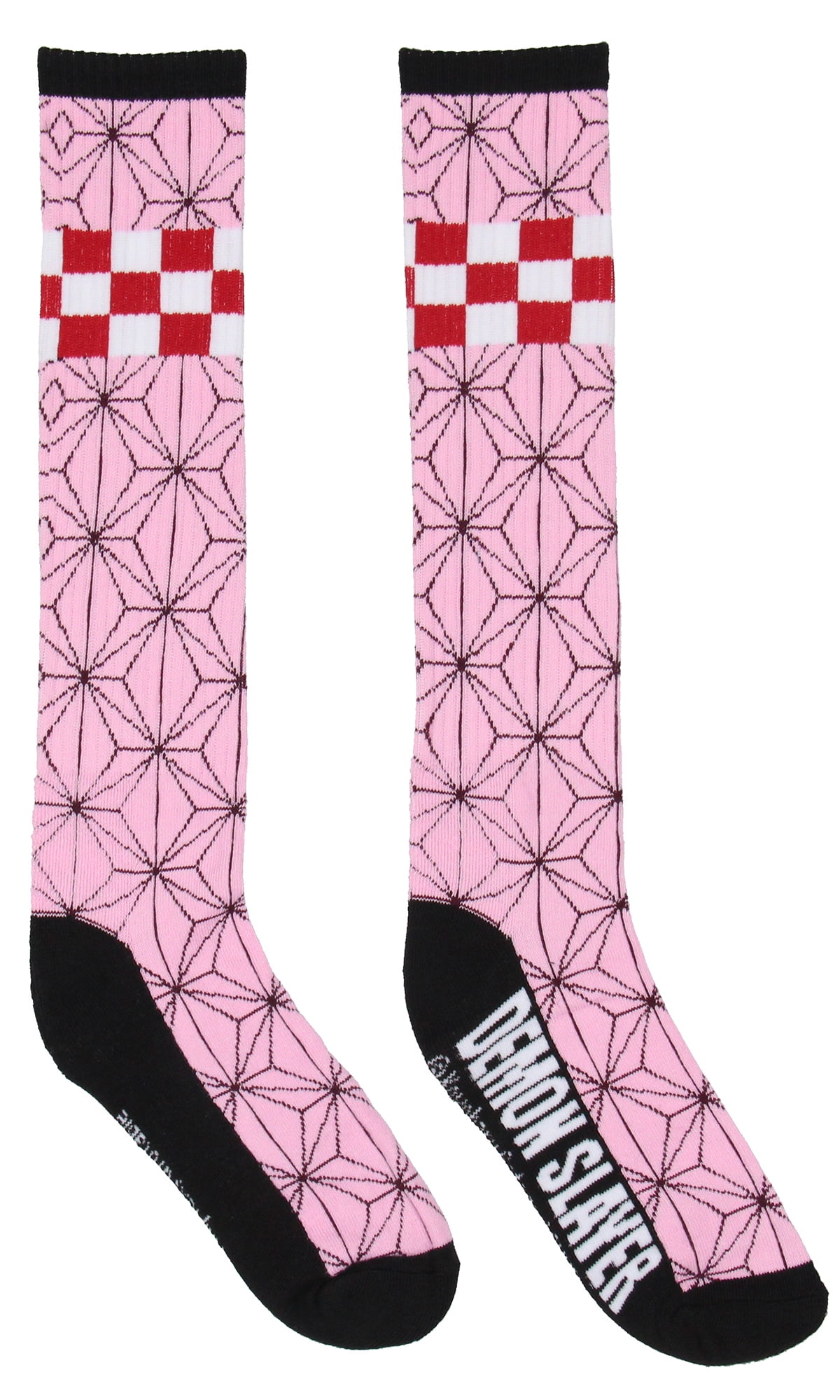 Seven Times Six, Demon Slayer Nezuko Kamado Knee High Socks for Women ...