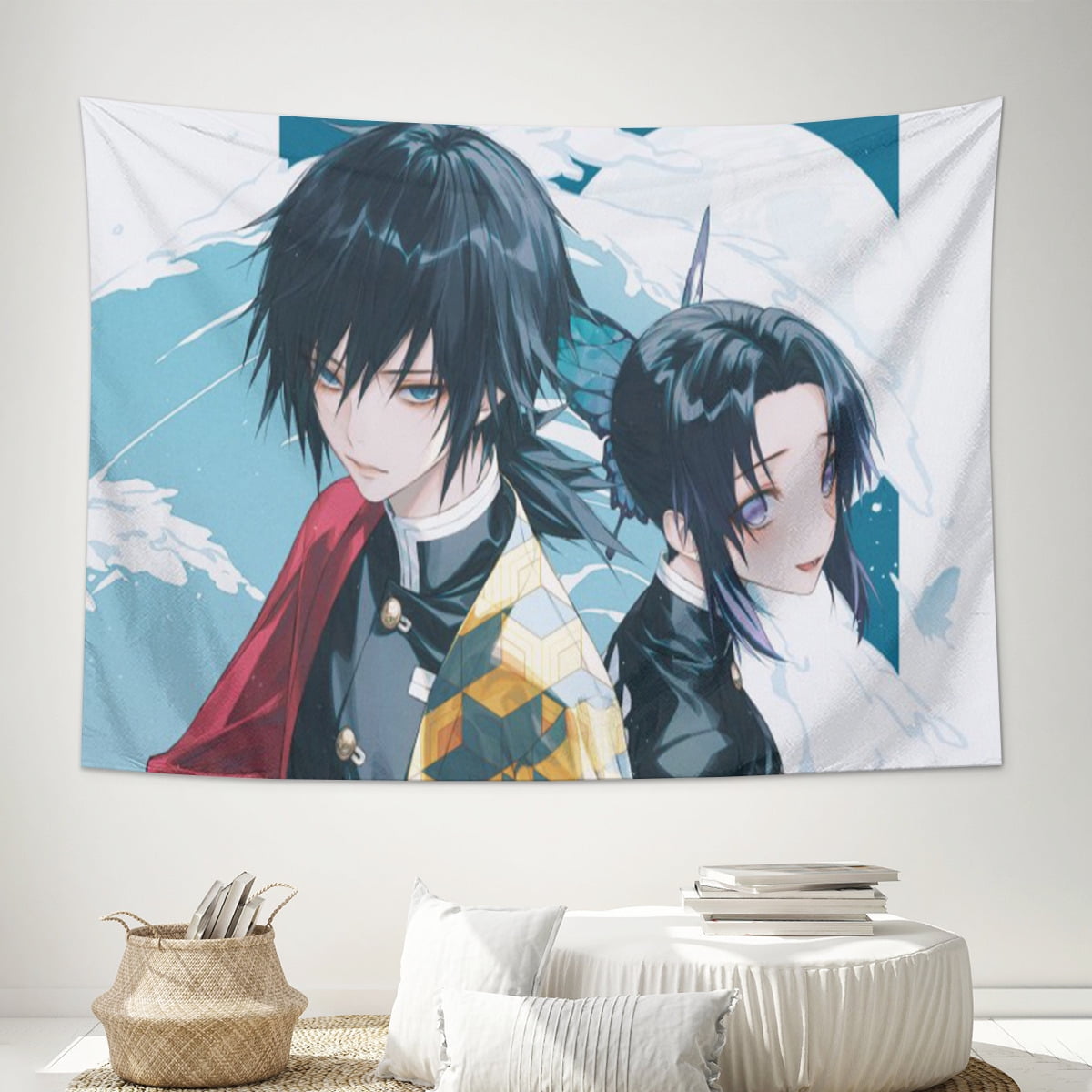 Demon Slayer Anime Poster Tapestry - Large Wall Art Background ...