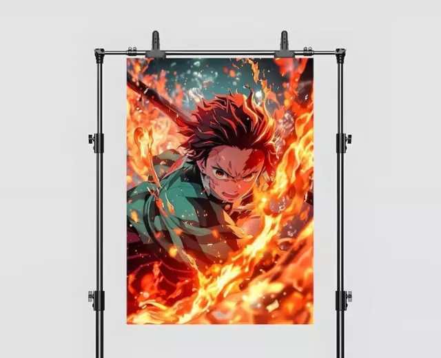 Demon Slayer Anime Tanjiro Poster, Tanjiro Wall Art, Tanjiro Poster ...