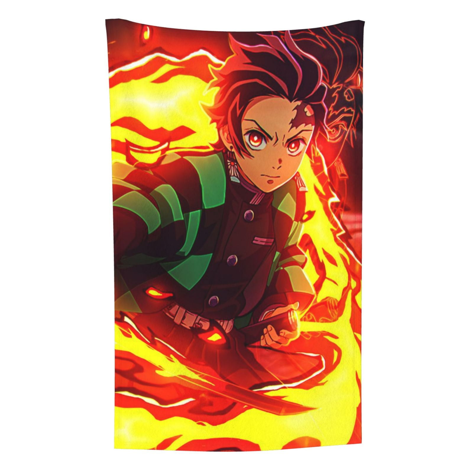 Demon Slayer Anti-Pilling Flannel 32"X48" Super Soft Plush Air ...