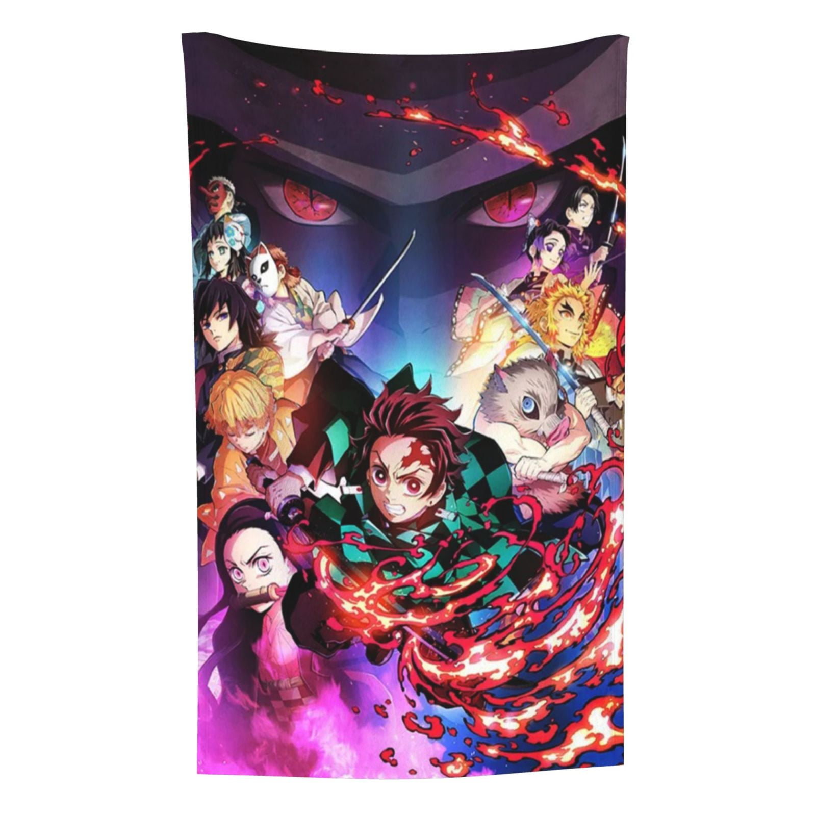Demon Slayer Anti-Pilling Flannel 32"X48" Super Soft Plush Air ...