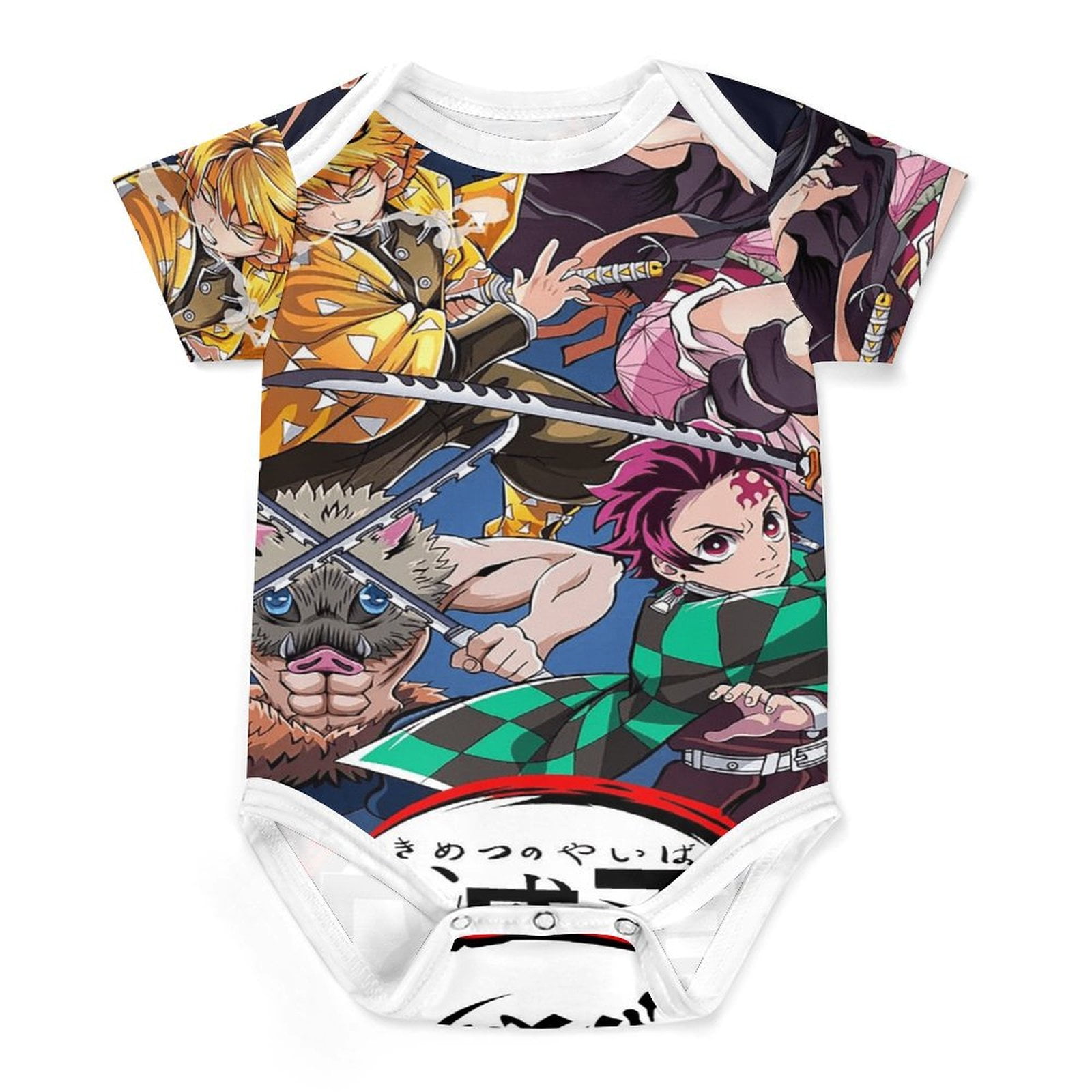 Demon Slayer Baby Bodysuit Boy Girl Clothes Soft Newborn Infant Outfit ...
