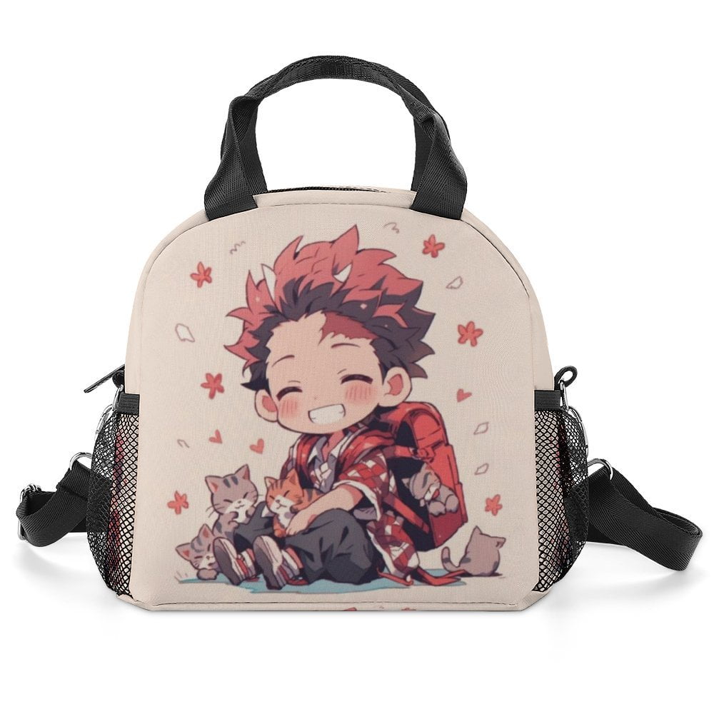 Demon Slayer Baby Tanjiro Portable Lunch Bag Insulated Thermal Cooler ...