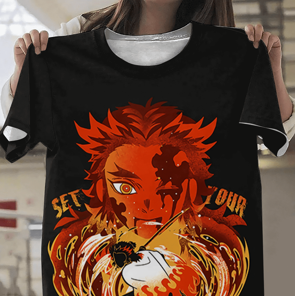 Demon Slayer Baby Toddler Tee Shirt Comfort Cotton Kamado Tanjirou T ...