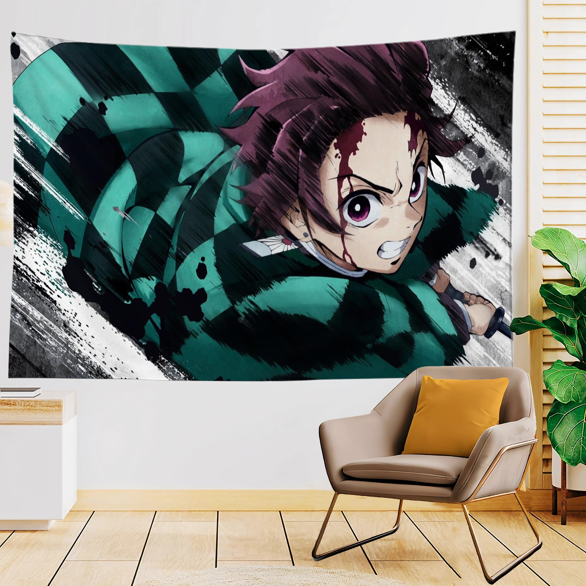 Demon Slayer Backdrop Attractive Photography Backdrops for Home ...