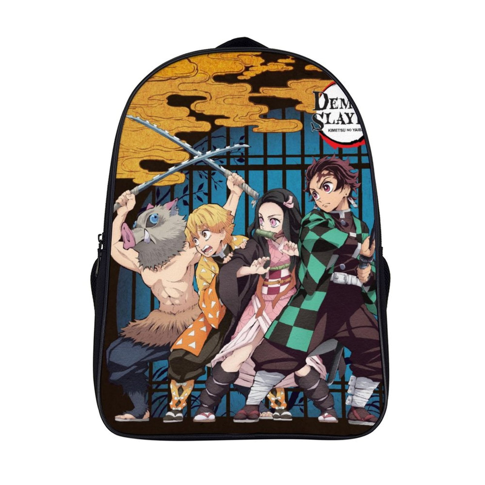 Demon Slayer Backpack 16 Inch Bookbag Casual Daypack Travel Backpacks ...