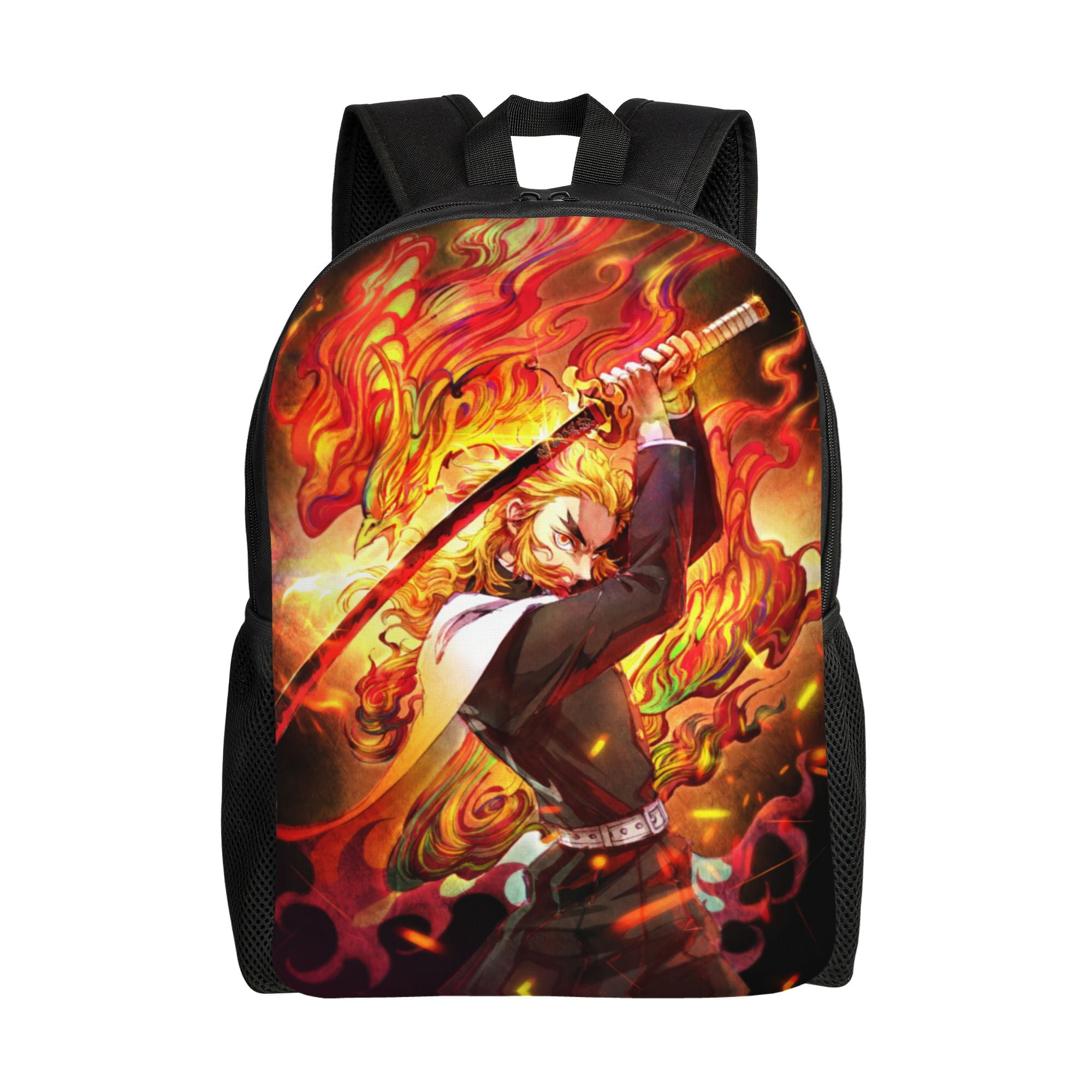 Demon Slayer Backpack Simple Lightweight Casual Backpack Travel ...