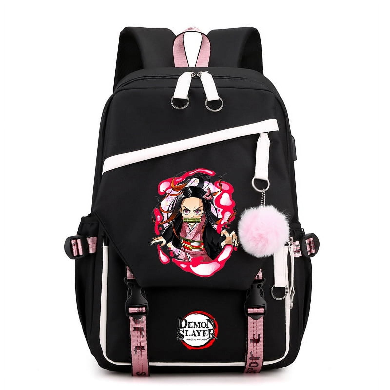 Demon Slayer Backpack Back To Backpack Bag Women Rucksack Canvas ...