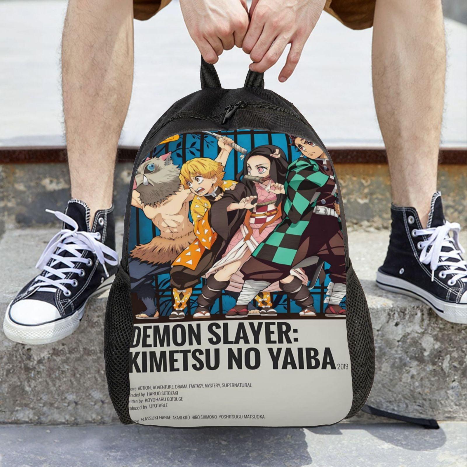 Demon Slayer Backpack Basics Backpack for School, Study, Travel ...