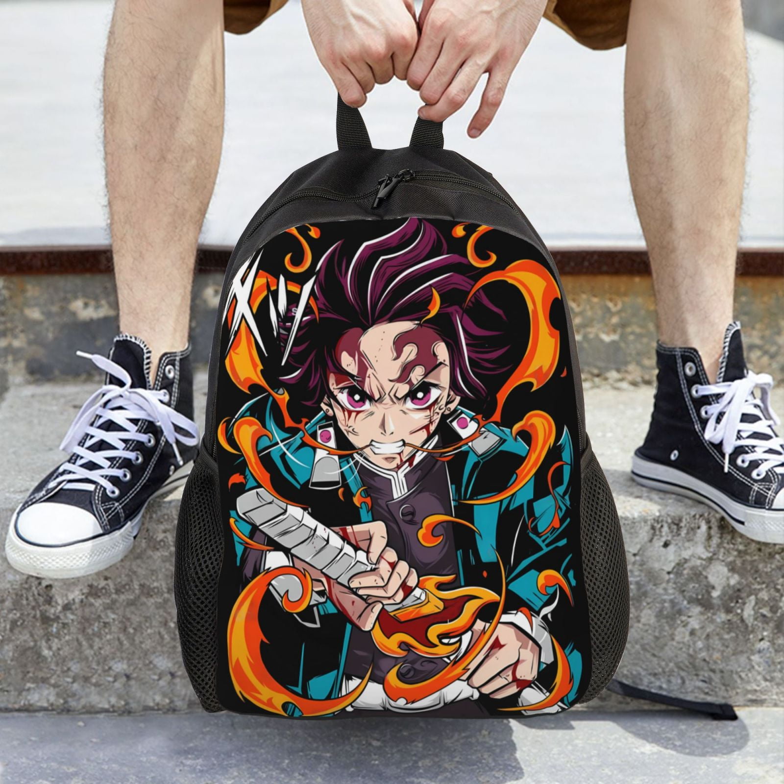 Demon Slayer Backpack Basics Backpack for School, Study, Travel ...