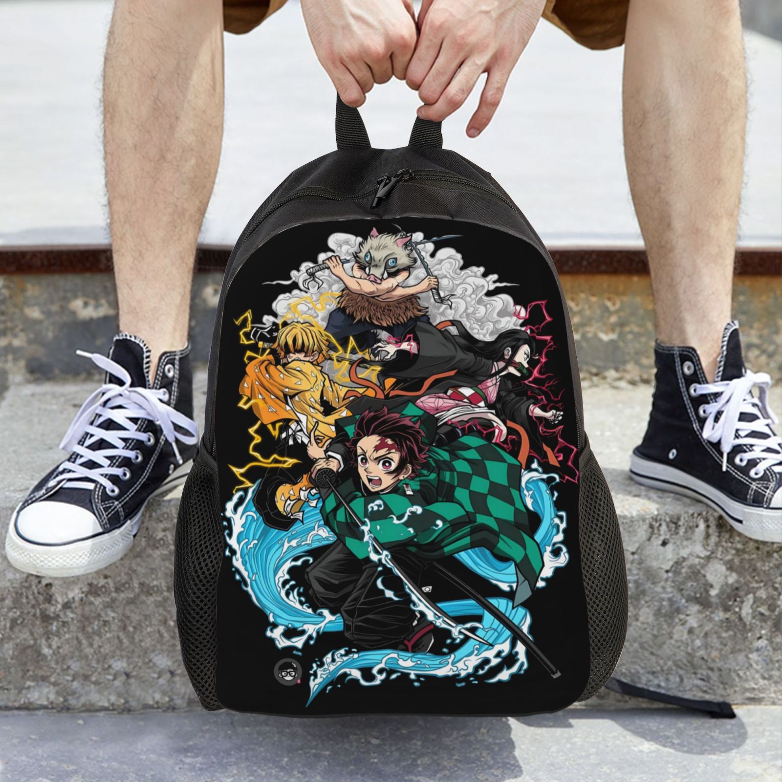 Demon Slayer Backpack Basics Backpack for School, Study, Travel ...