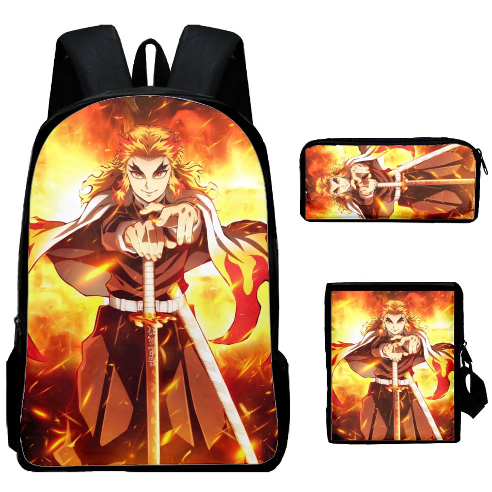 Demon Slayer Backpack Beautiful Rucksack Backpack for Adults with Lunch ...