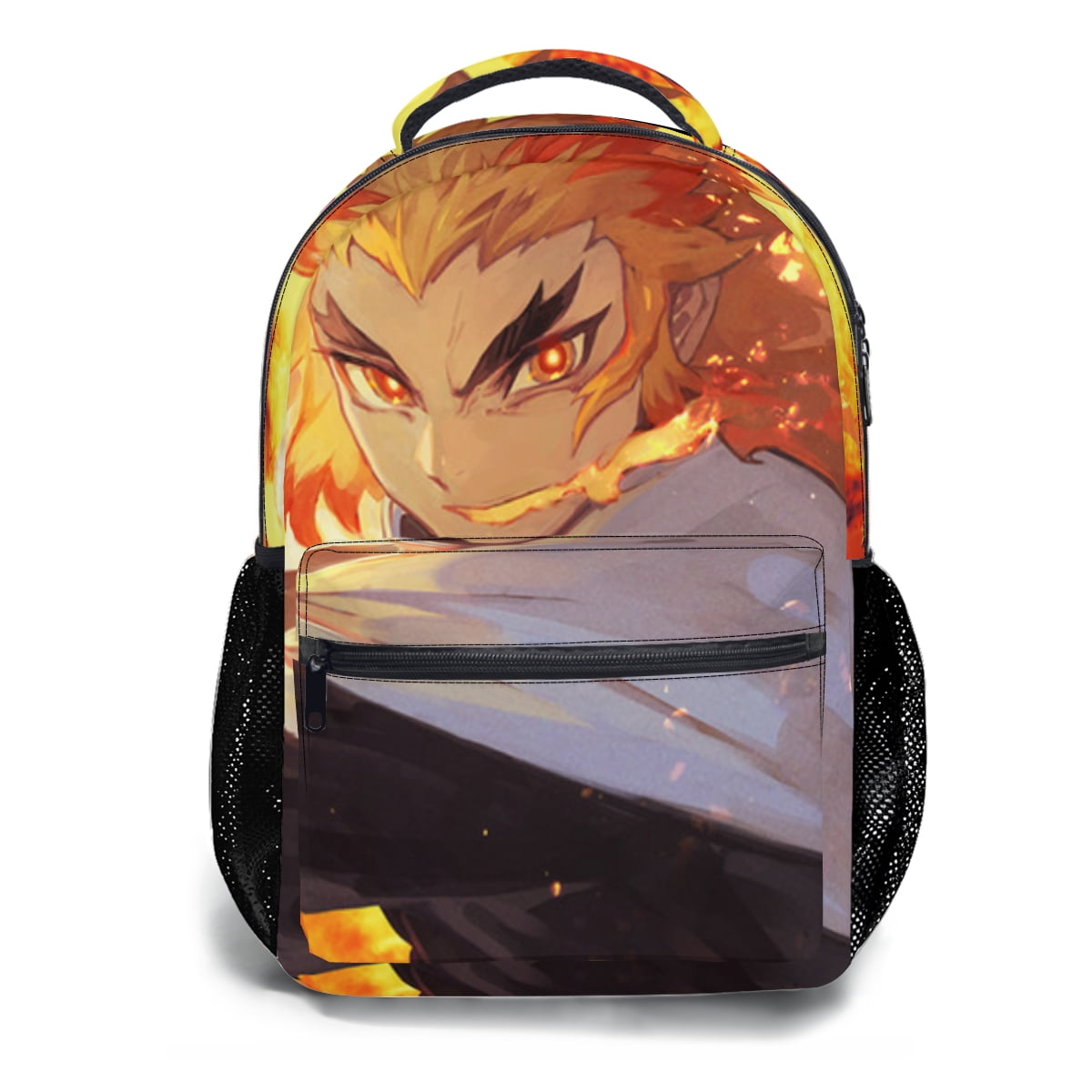 Demon Slayer Backpack Full Print Bag Waterproof Unisex Travel Outdoor ...