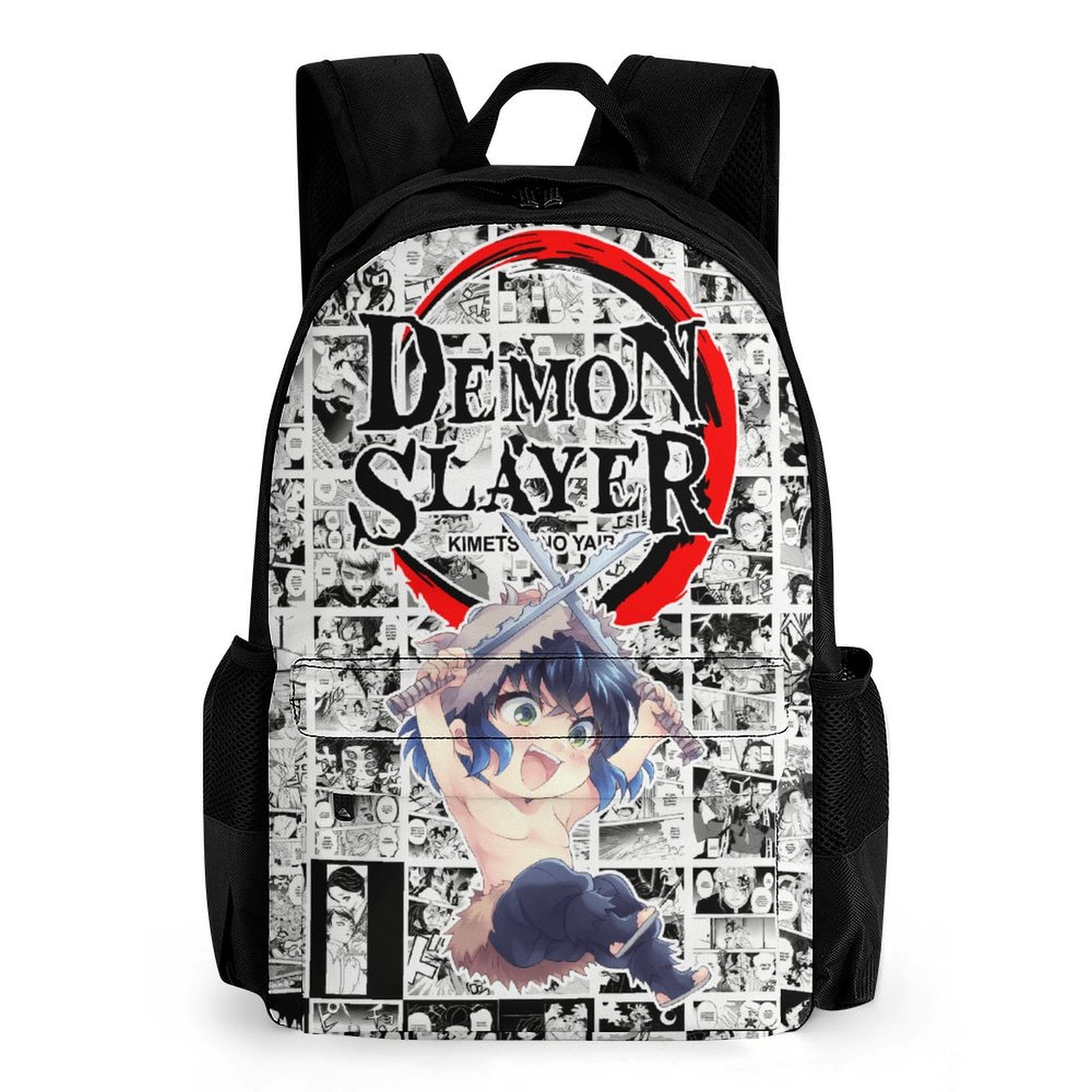 Demon Slayer Backpack with Adjustable Straps, Multiple Pockets Backpack ...