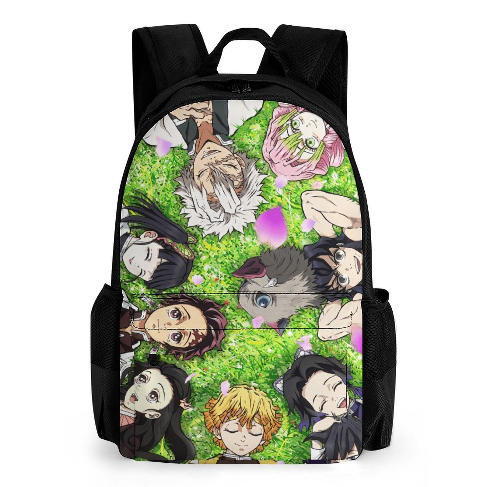 Demon Slayer Backpack with Adjustable Straps, Multiple Pockets Backpack ...
