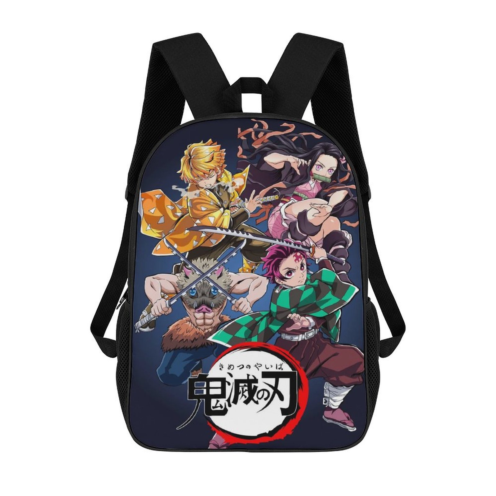 Demon Slayer Backpacks 17 Inch Bookbag Casual Daypack Backpacks for ...