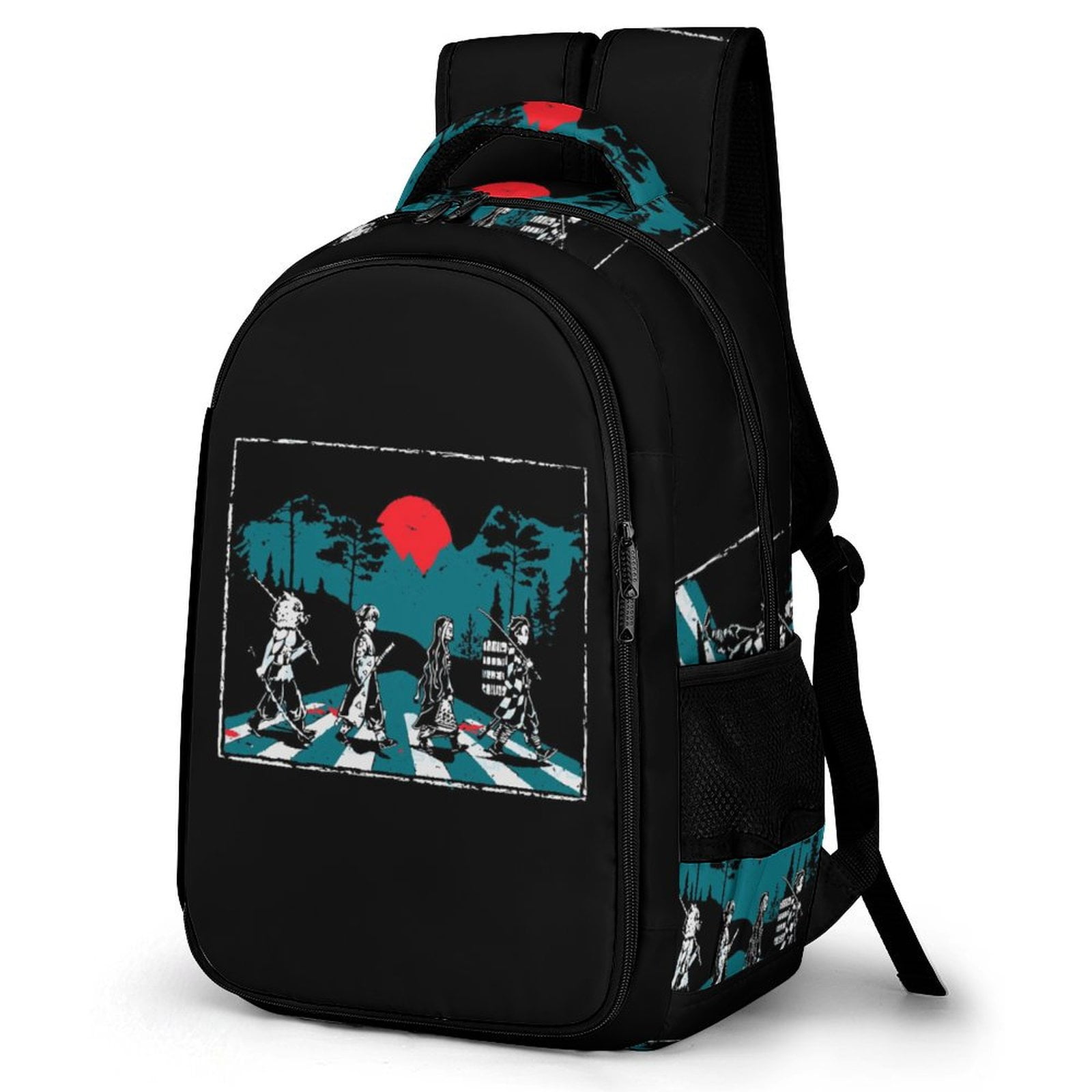 Demon Slayer Backpacks Bookbag Casual Daypack Backpacks for Travel Work ...