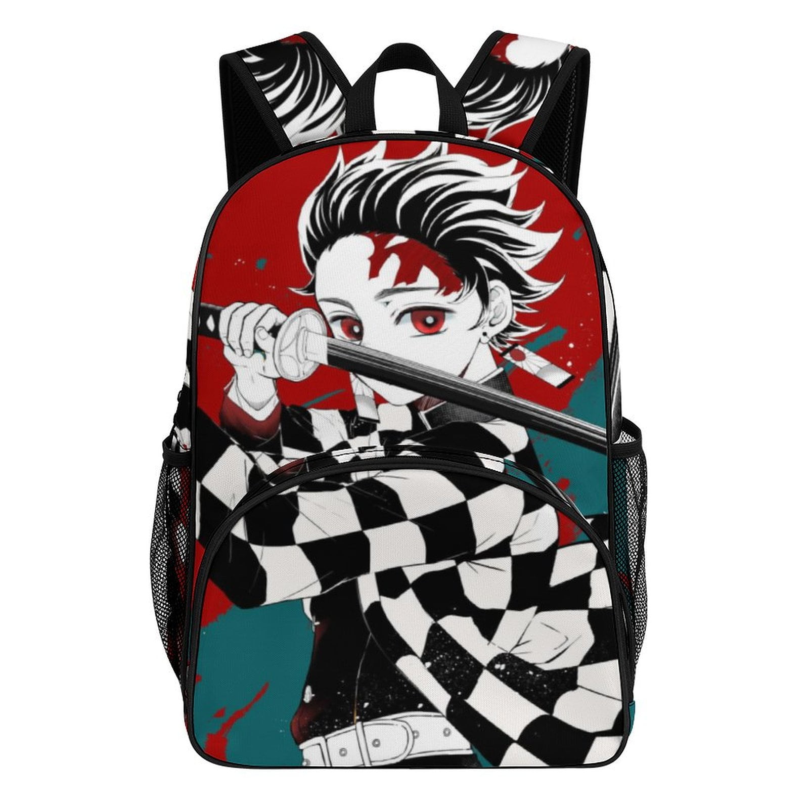 Demon Slayer Backpacks Bookbag Casual Daypack Backpacks for Travel Work ...