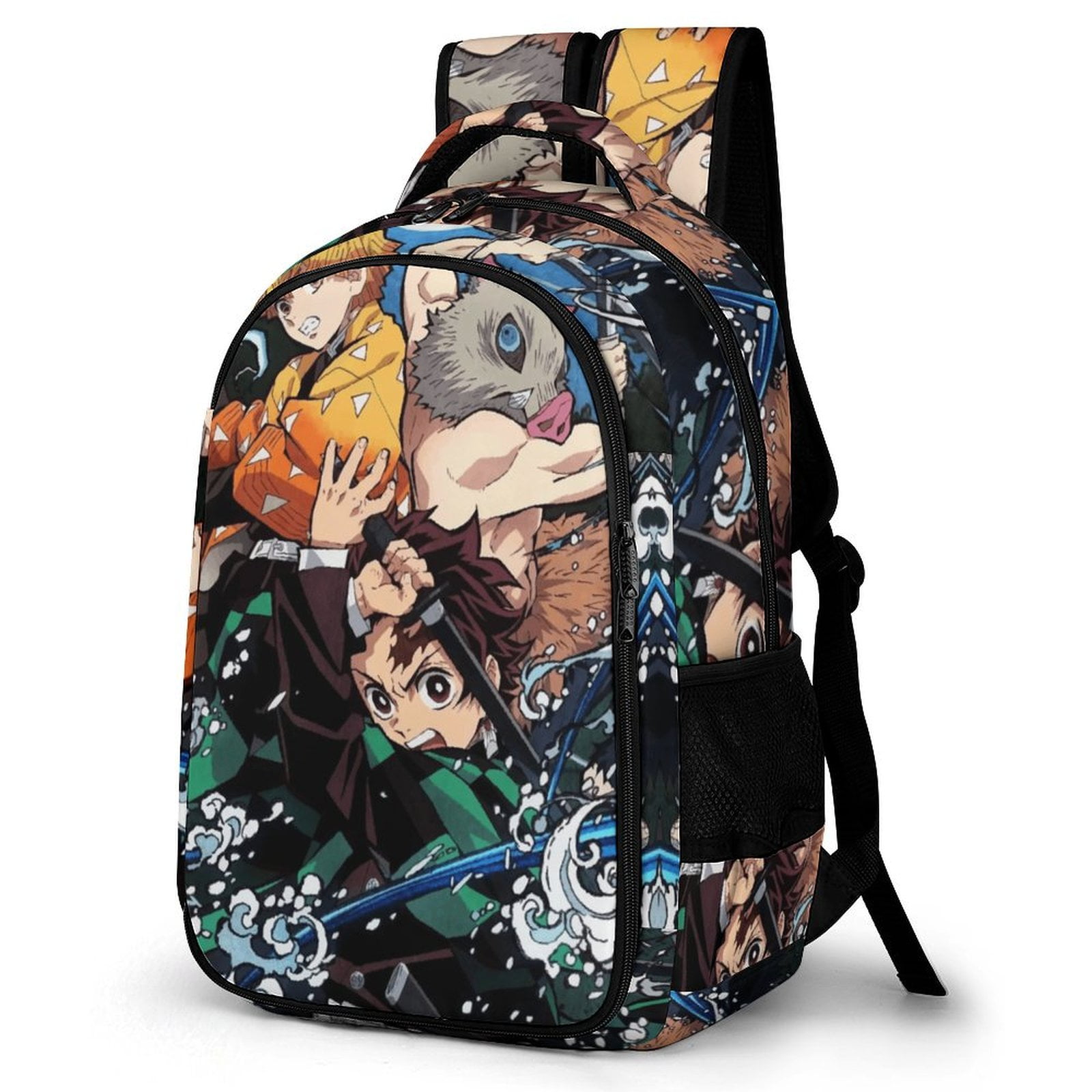 Demon Slayer Backpacks Bookbag Casual Daypack Backpacks for Travel Work ...