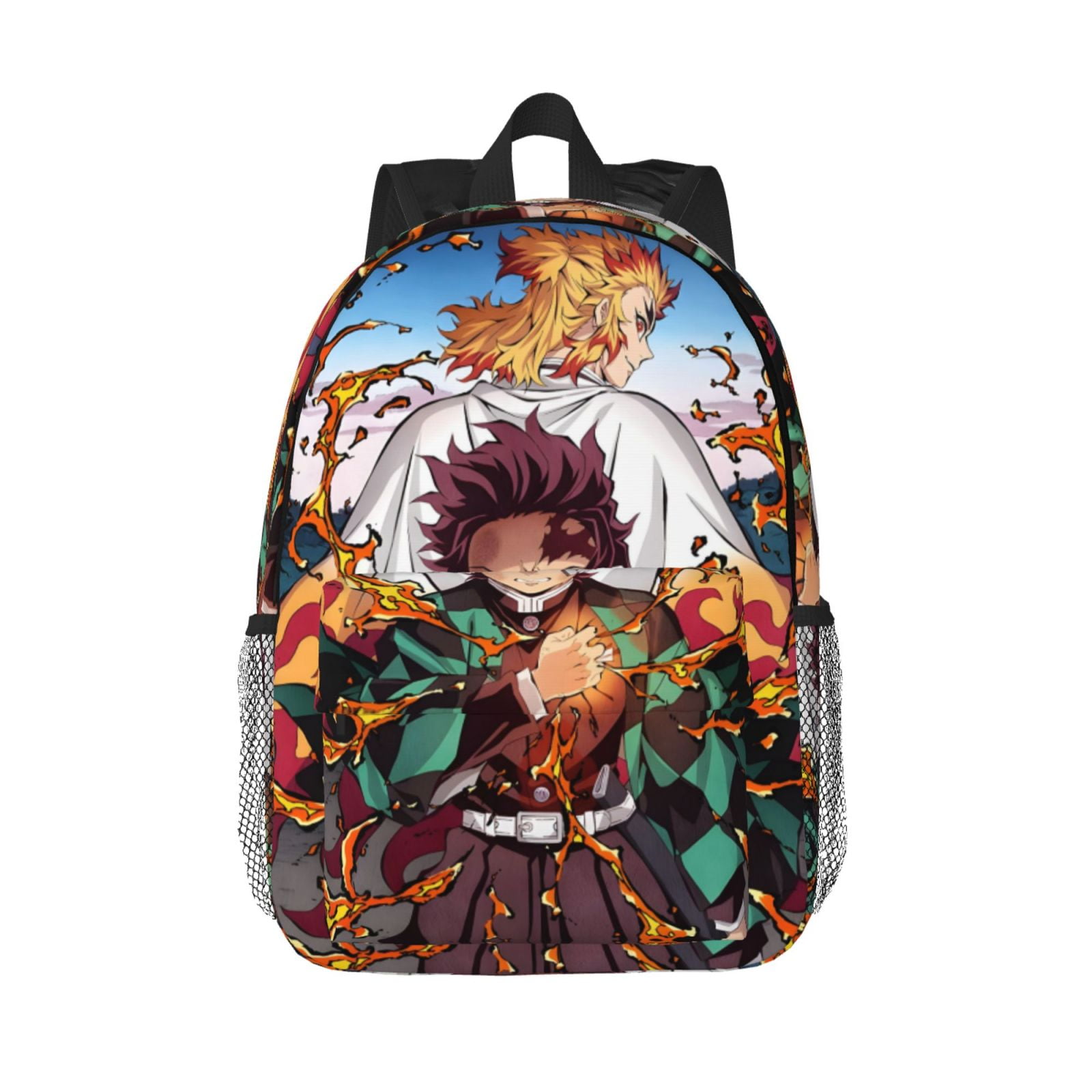 Demon Slayer Backpac Large Capacity Laptop Bags Lightweight Work Travel ...