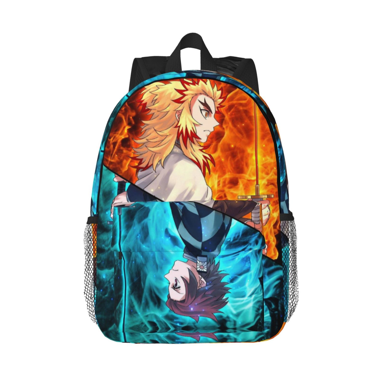 Demon Slayer Backpac Large Capacity Laptop Bags Lightweight Work Travel ...