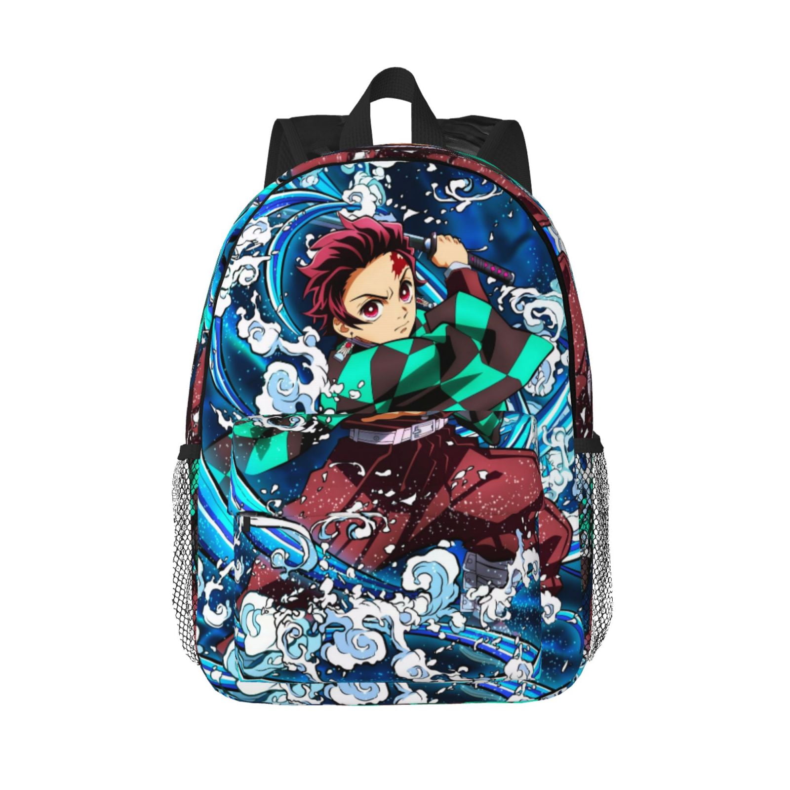 Demon Slayer Backpac Large Capacity Laptop Bags Lightweight Work Travel ...