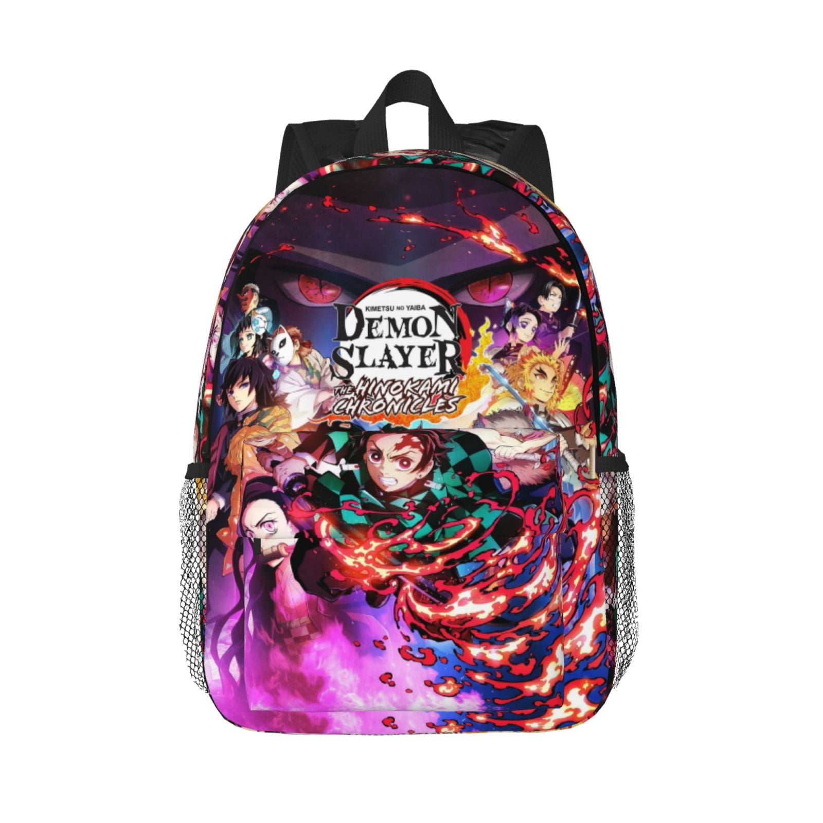 Demon Slayer Backpac Large Capacity Laptop Bags Lightweight Work Travel ...