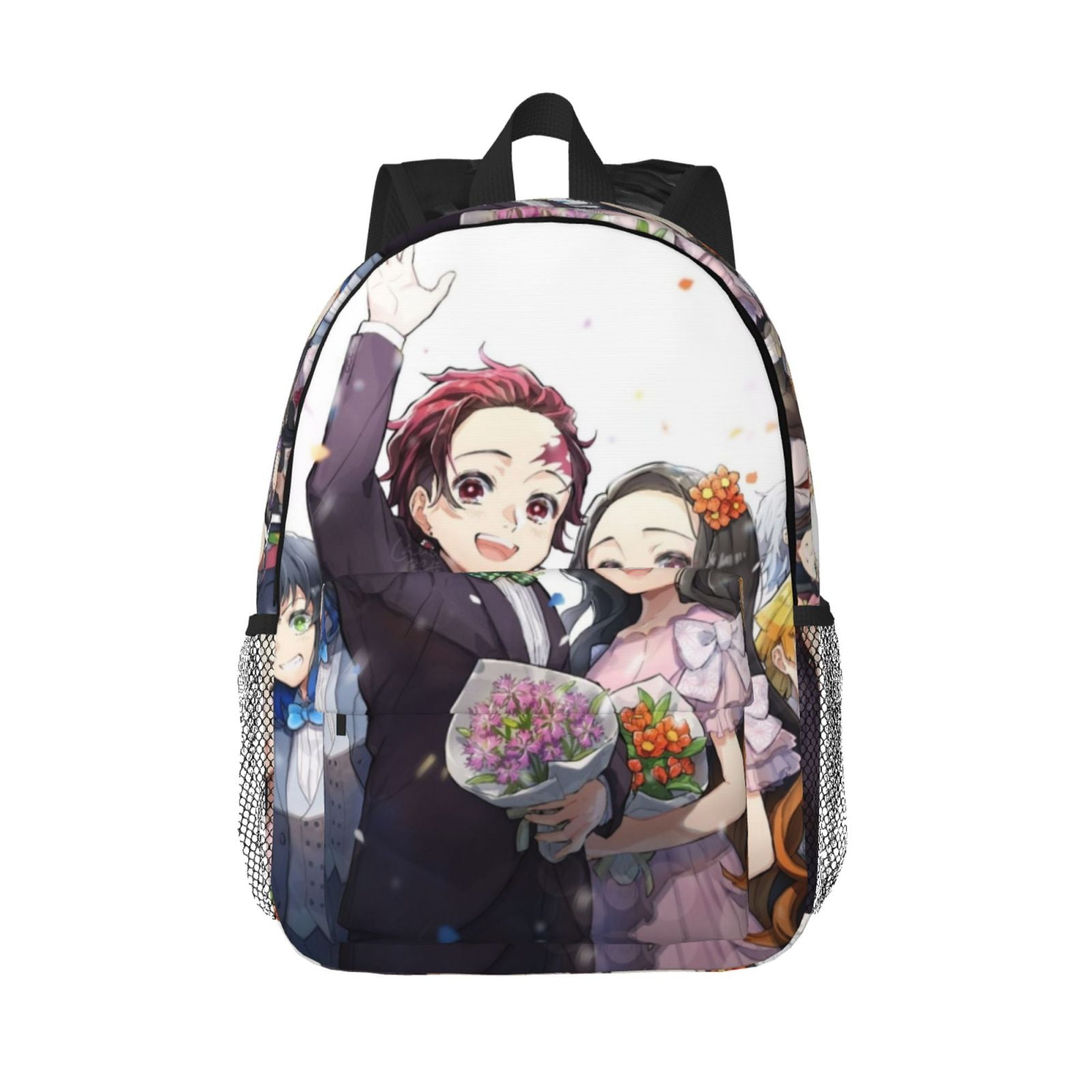 Demon Slayer Backpac Large Capacity Laptop Bags Lightweight Work Travel ...