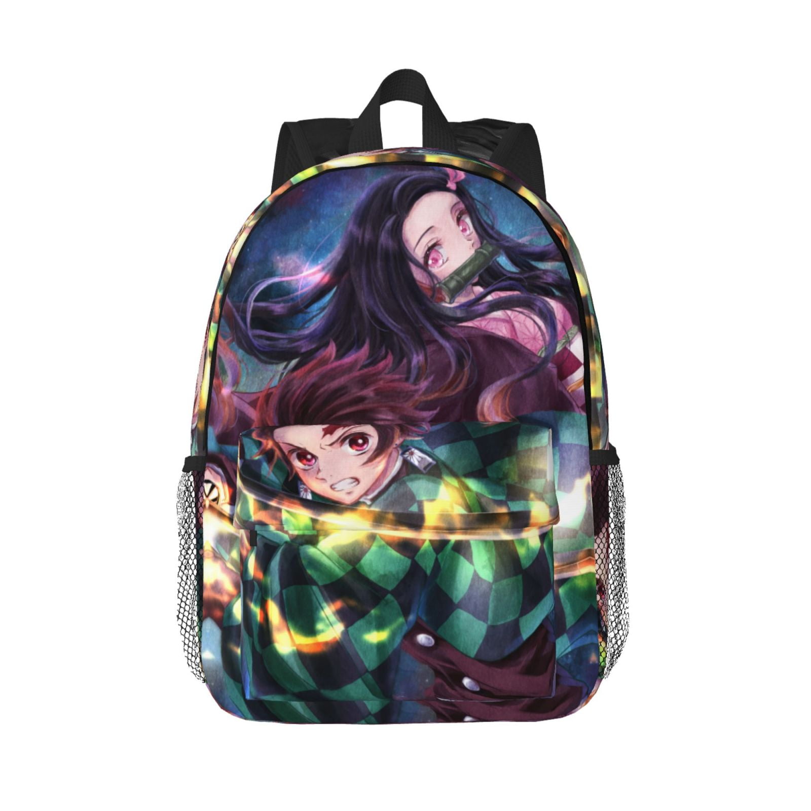 Demon Slayer Backpac Large Capacity Laptop Bags Lightweight Work Travel ...