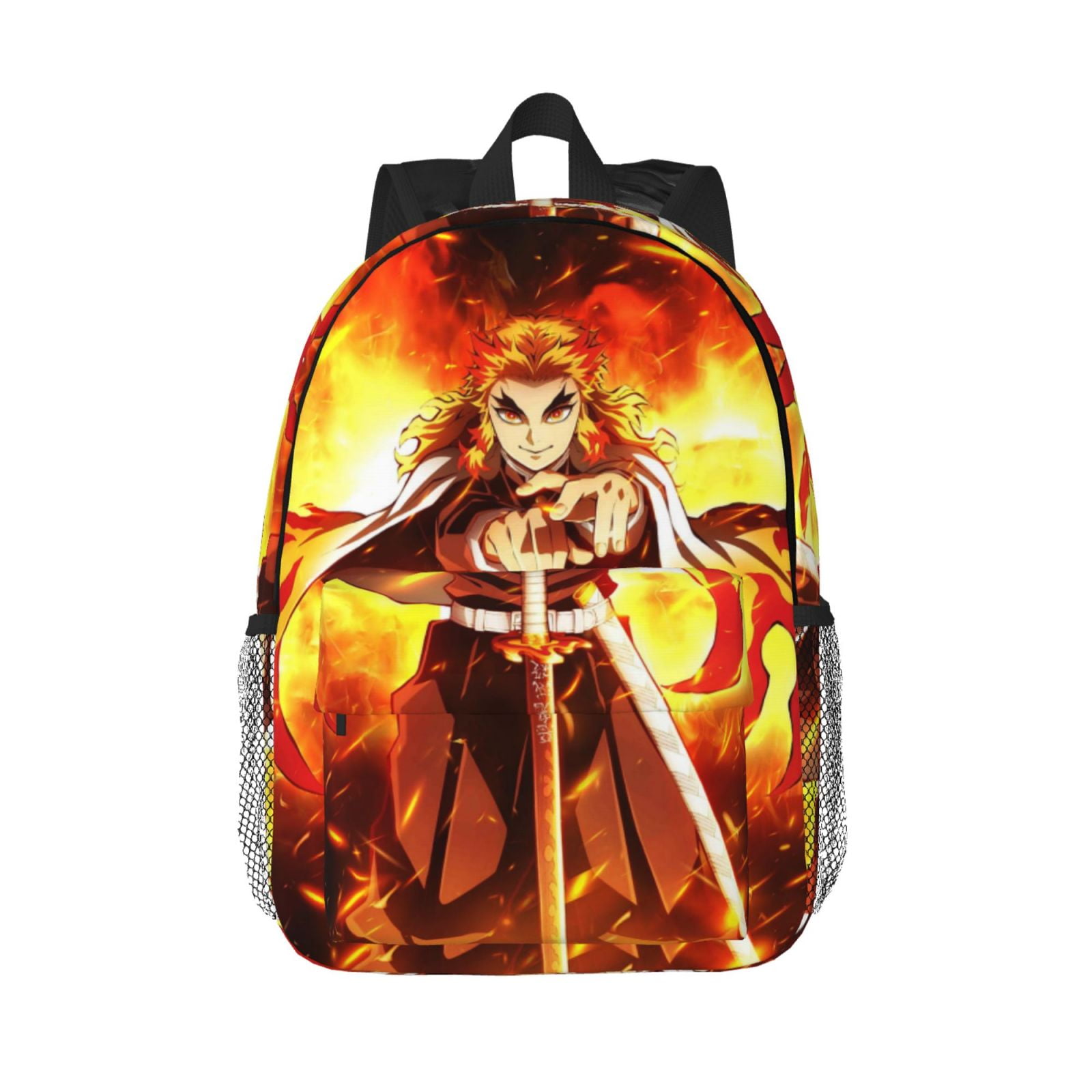 Demon Slayer Backpac Large Capacity Laptop Bags Lightweight Work Travel ...