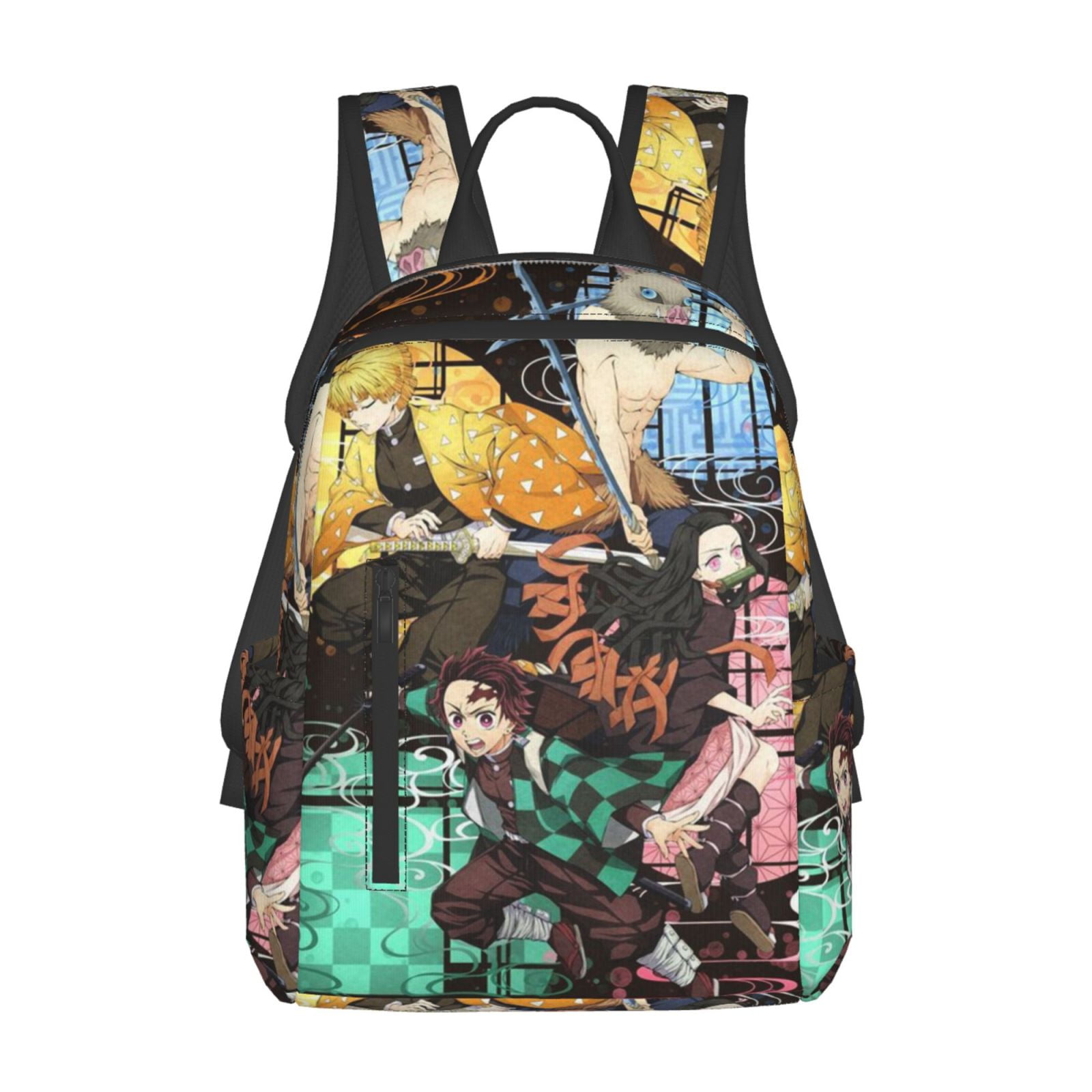 Demon Slayer Bag Lightweight Backpack Simple Daypack Casual Compact ...