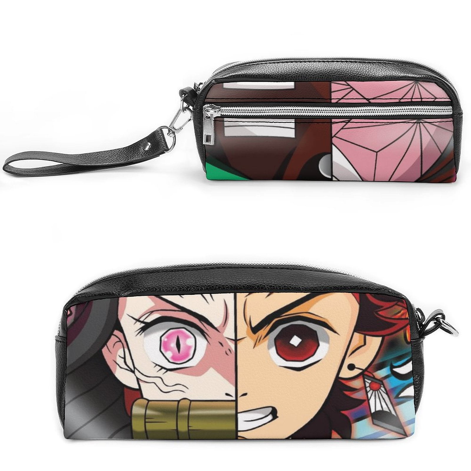 Demon Slayer Big Capacity Pencil Case, Large Pencil Pouch Pen Box Bag ...