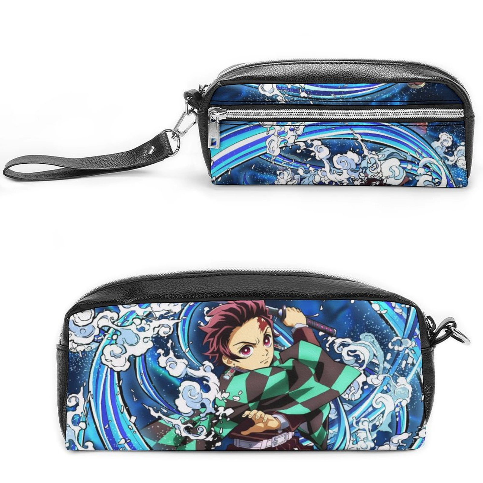 Demon Slayer Big Capacity Pencil Case, Large Pencil Pouch Pen Box Bag ...