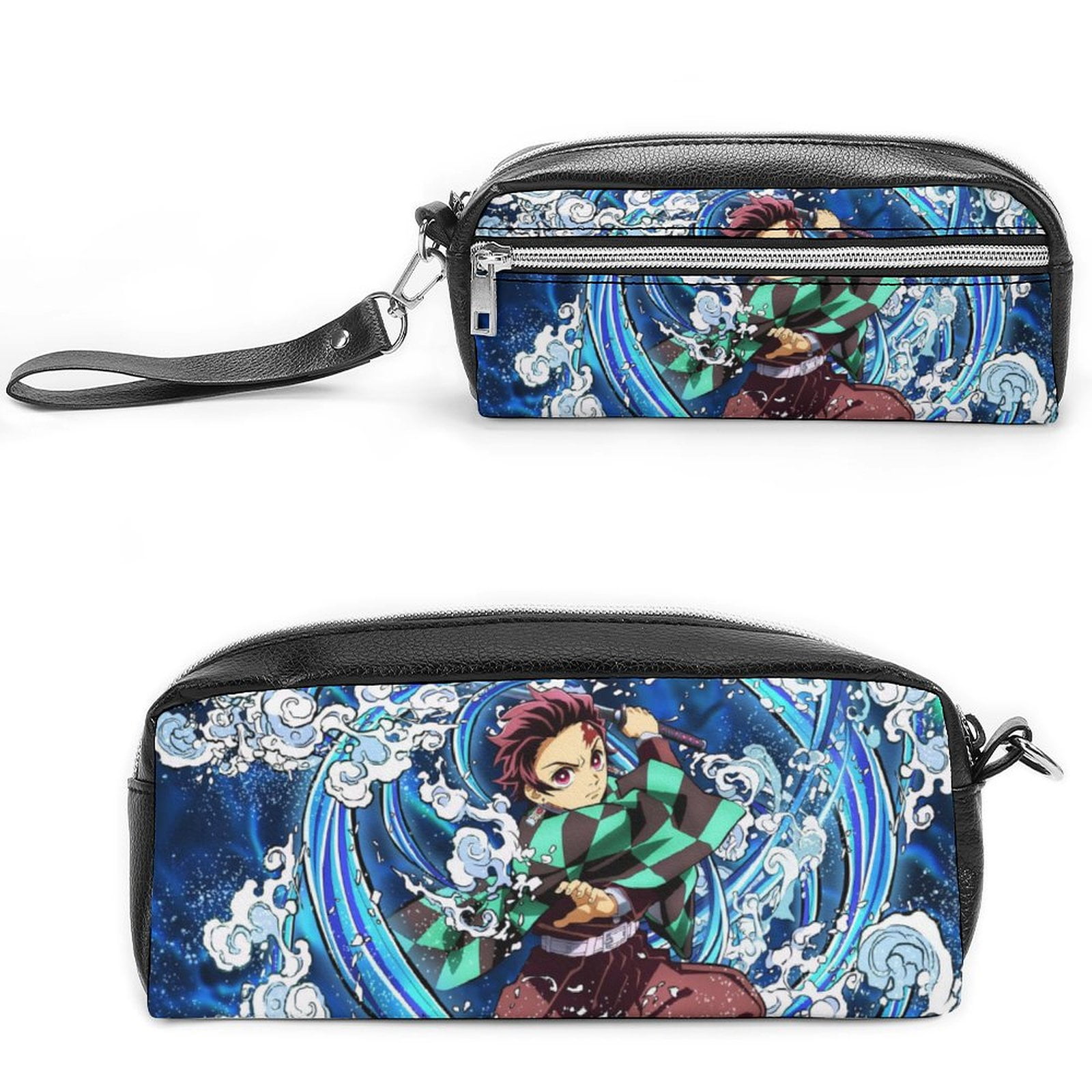 Demon Slayer Big Capacity Pencil Case, Large Pencil Pouch Pen Box Bag ...
