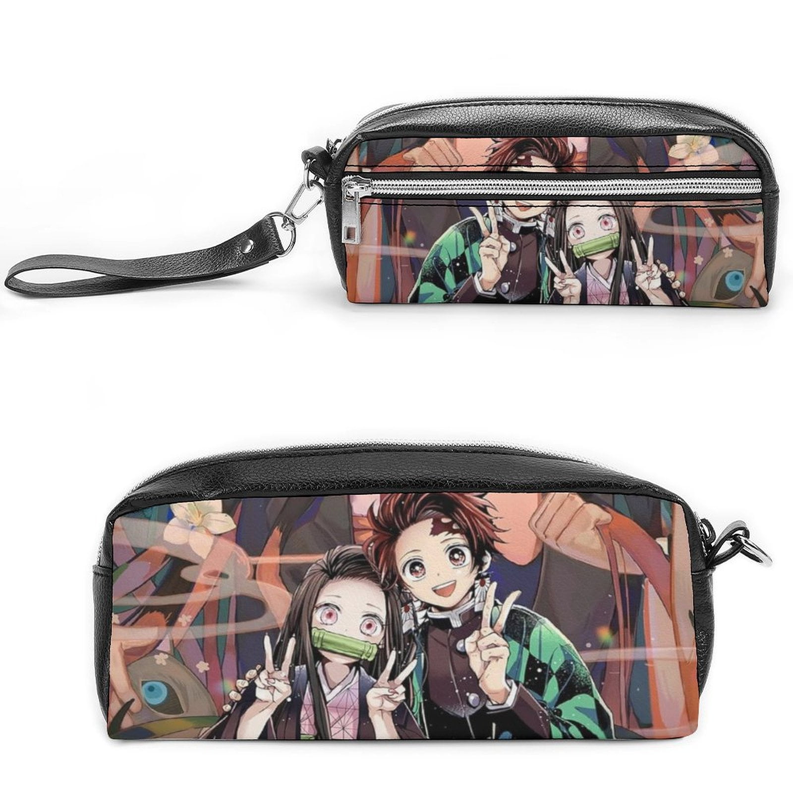 Demon Slayer Big Capacity Pencil Case, Large Pencil Pouch Pen Box Bag ...