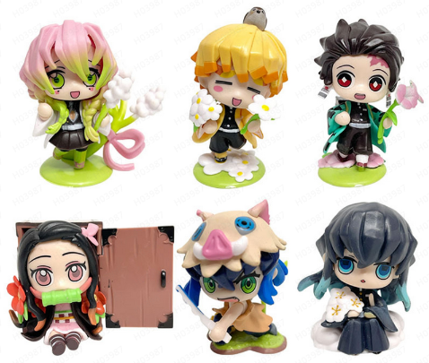 Demon Slayer Birth flower Series Confirmed Blind Box Figure Toys Gift ...