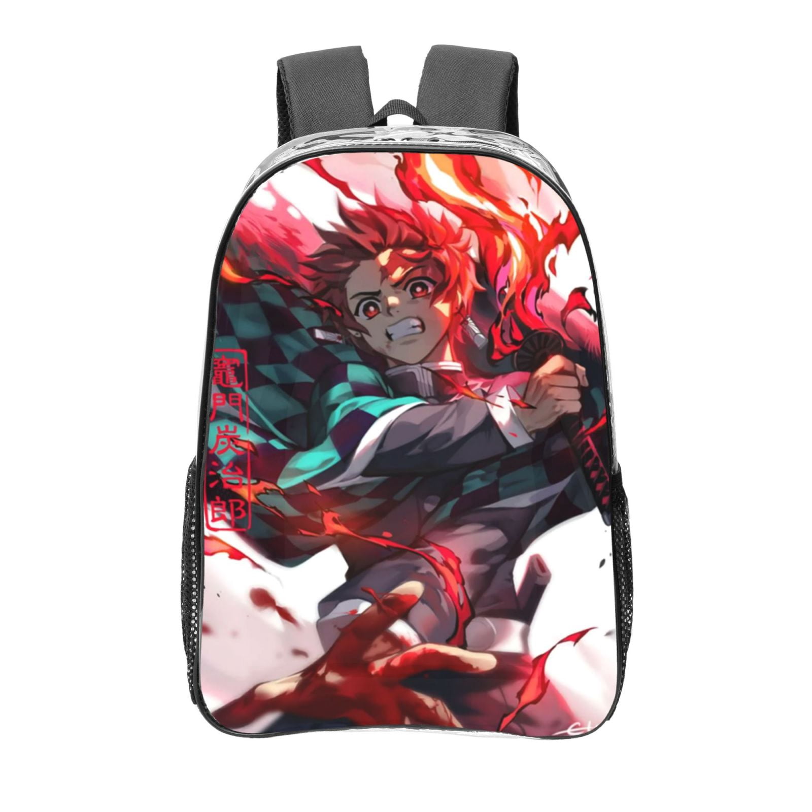 Demon Slayer Blade Basics Transparent Backpack School See Through ...