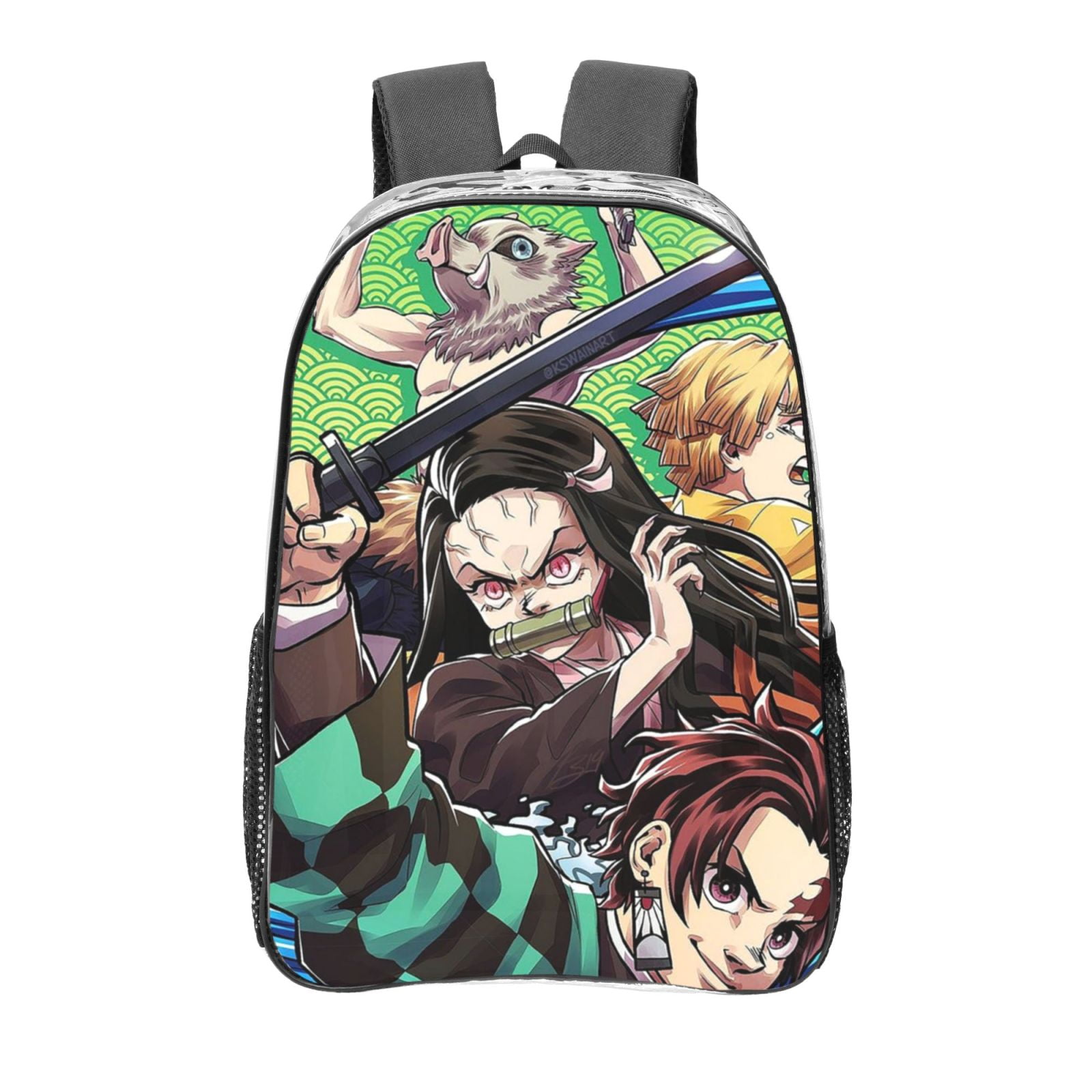 Demon Slayer Blade Basics Transparent Backpack School See Through ...