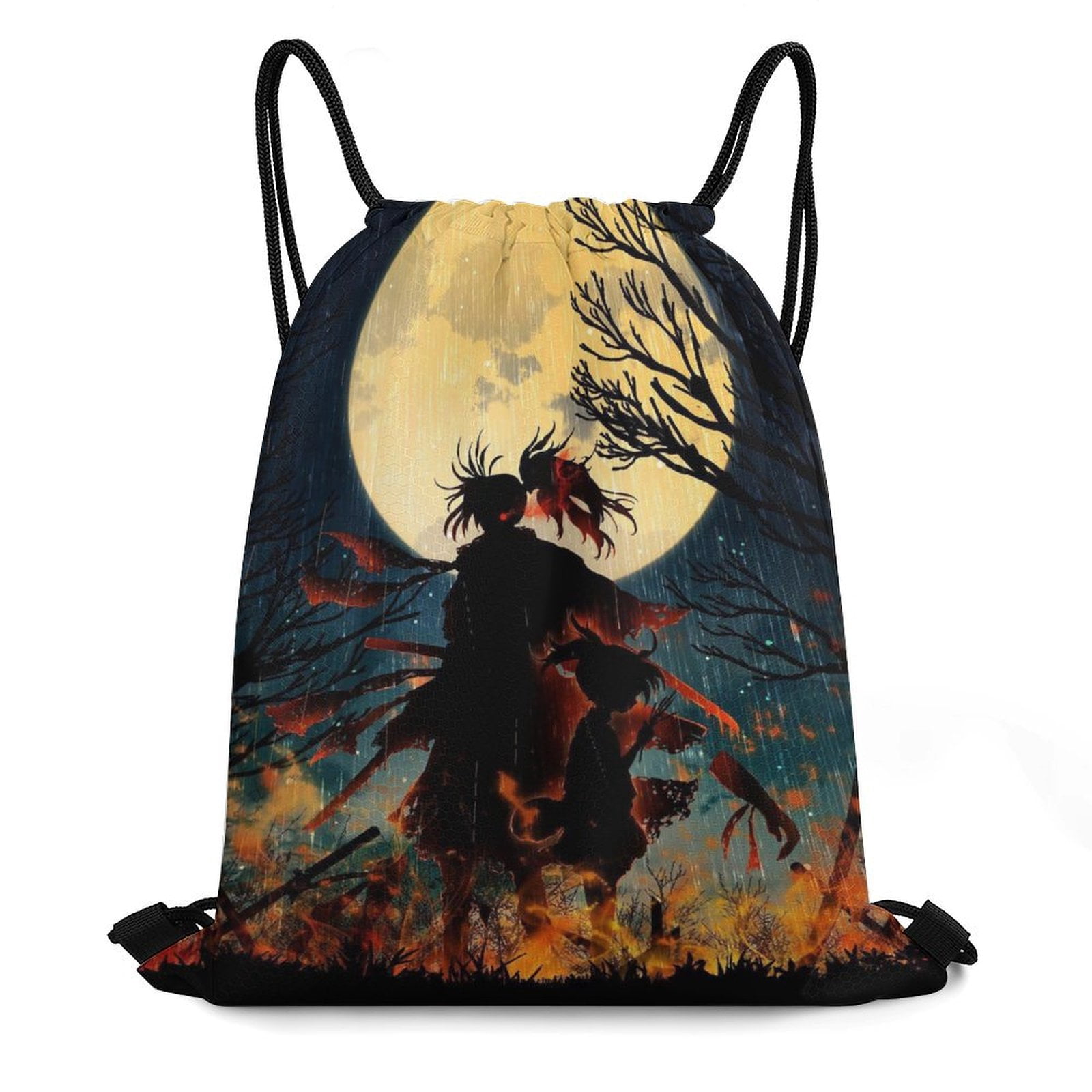 Demon Slayer Blade Bundle Pocket Drawstring Bag Cinch Bags Versatile ...