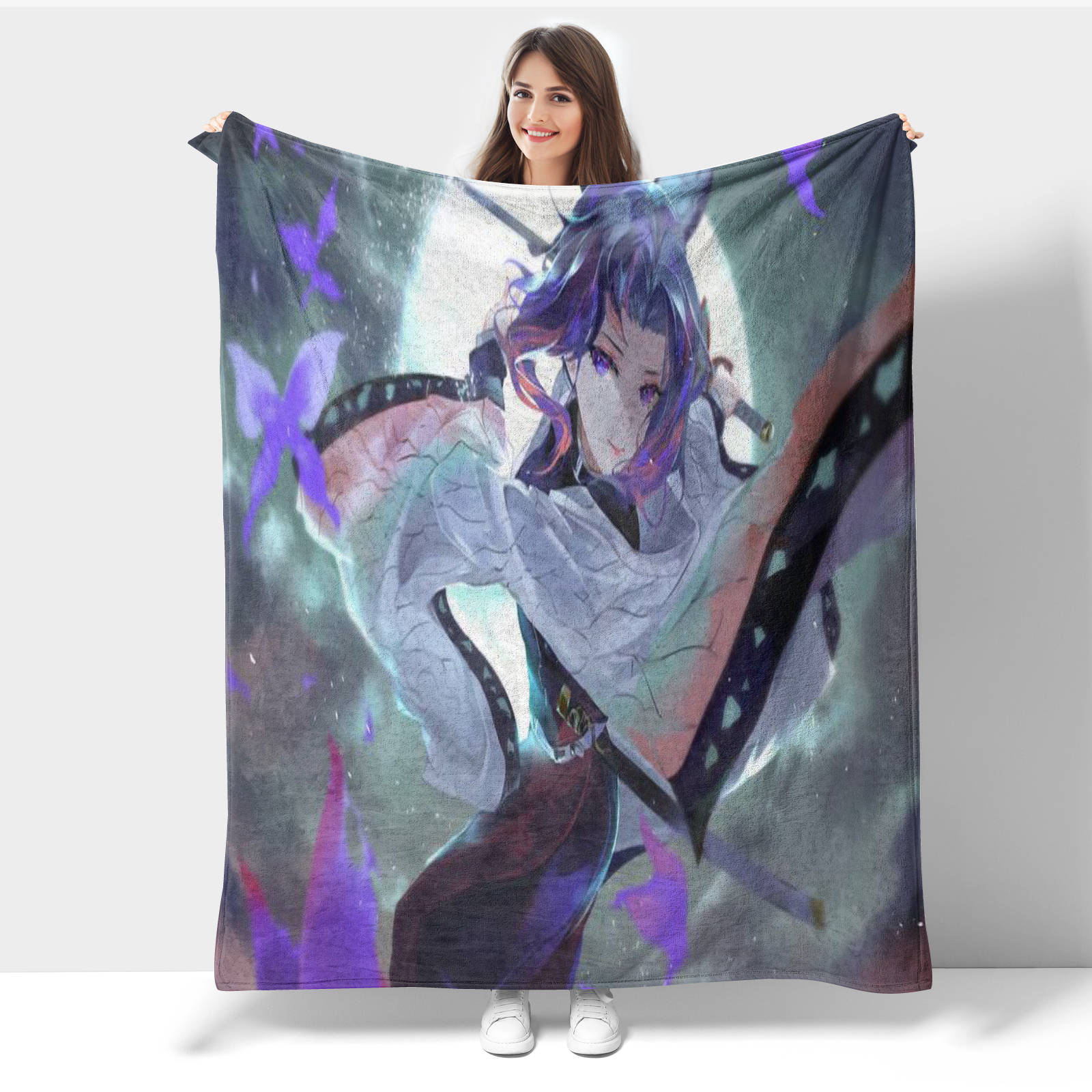 Demon Slayer Blanket 40IN*30IN - Walmart.com