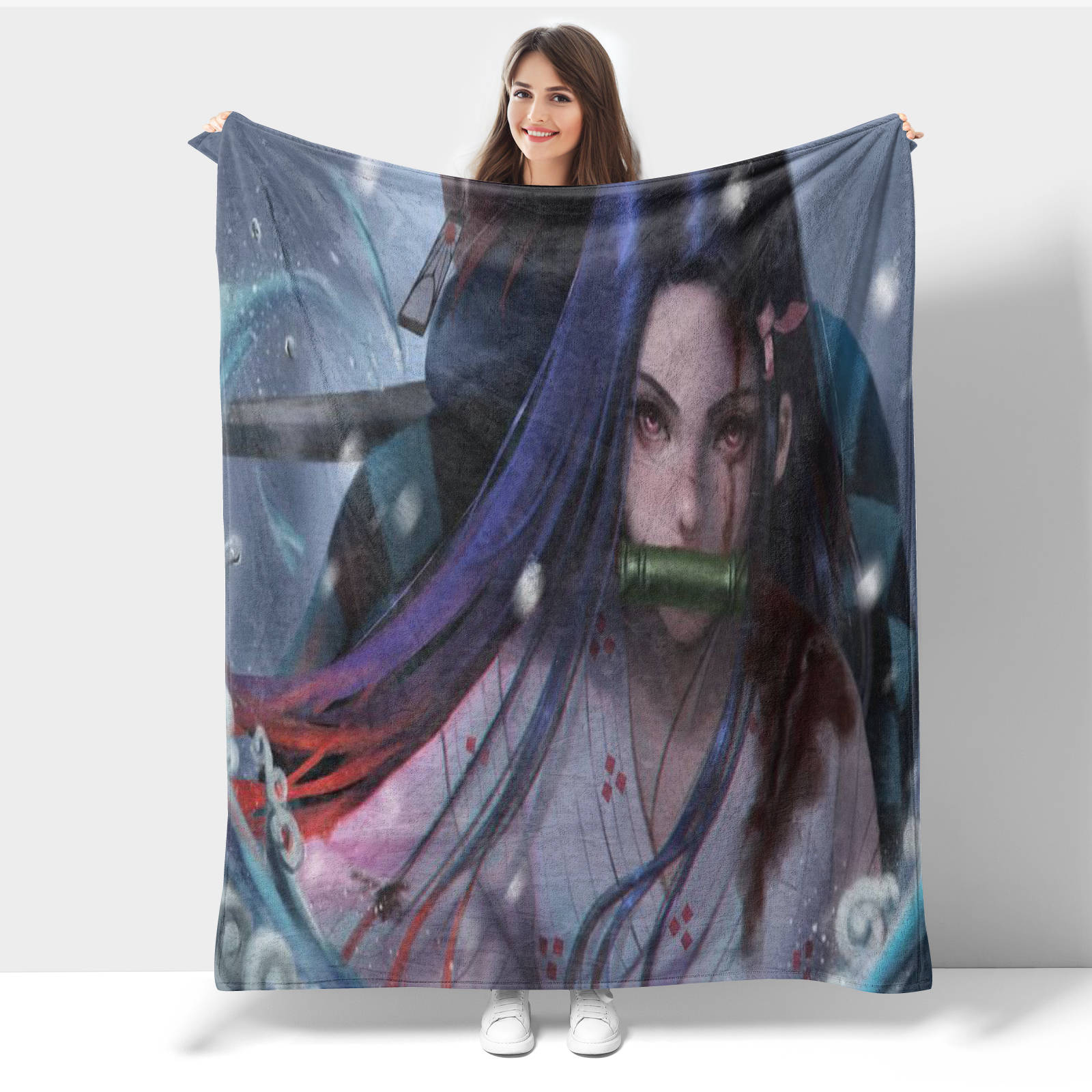 Demon Slayer Blanket 40IN*60IN - Walmart.com