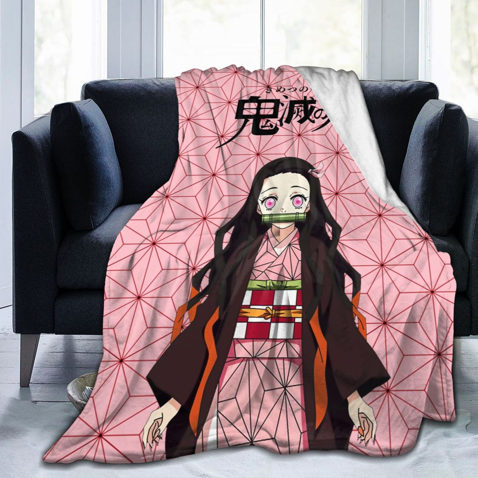 Demon Slayer Blanket Stuff Nezuko Blankets Bedding Anime Gifts for ...