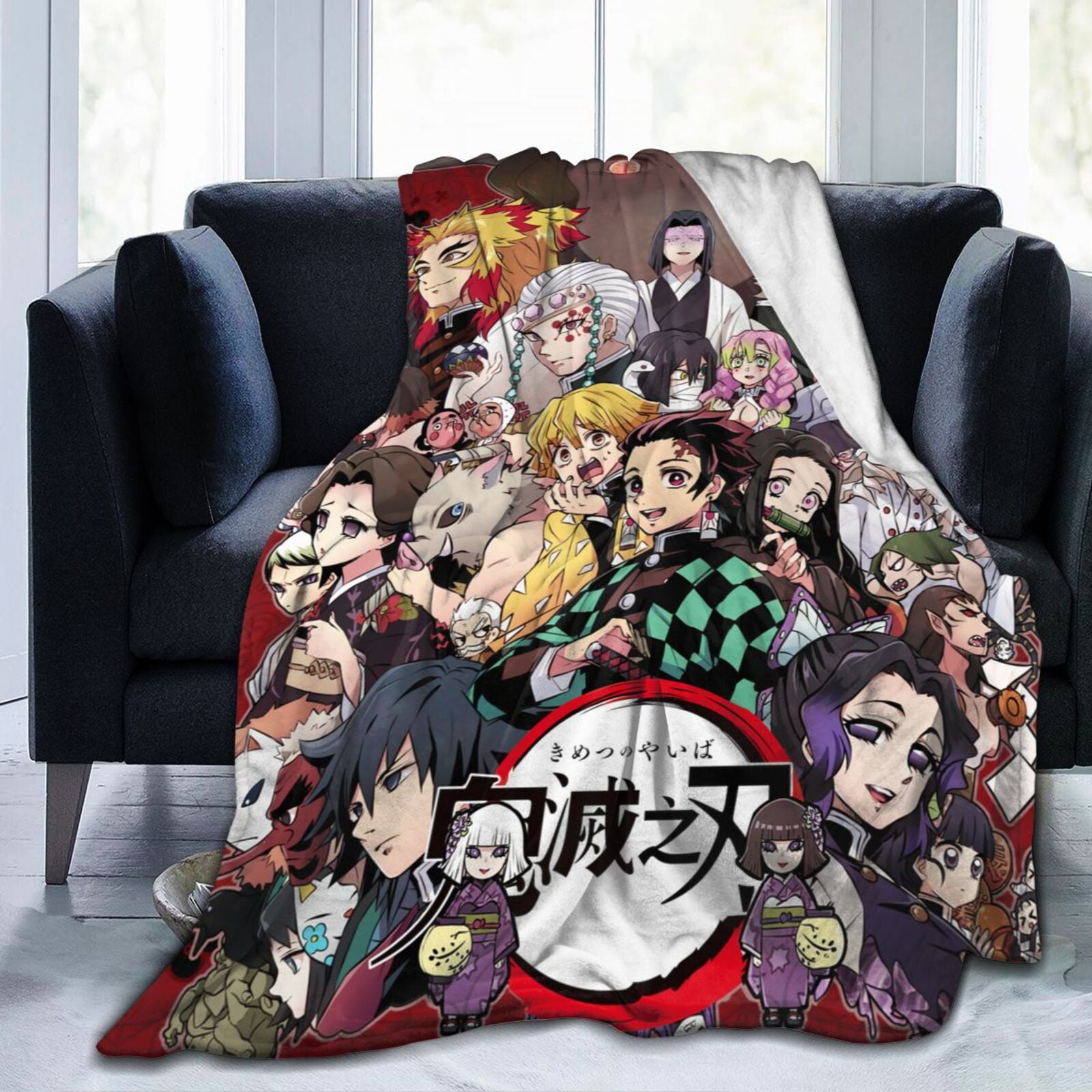Demon Slayer Blanket Stuff Nezuko Blankets Bedding Anime Gifts for ...