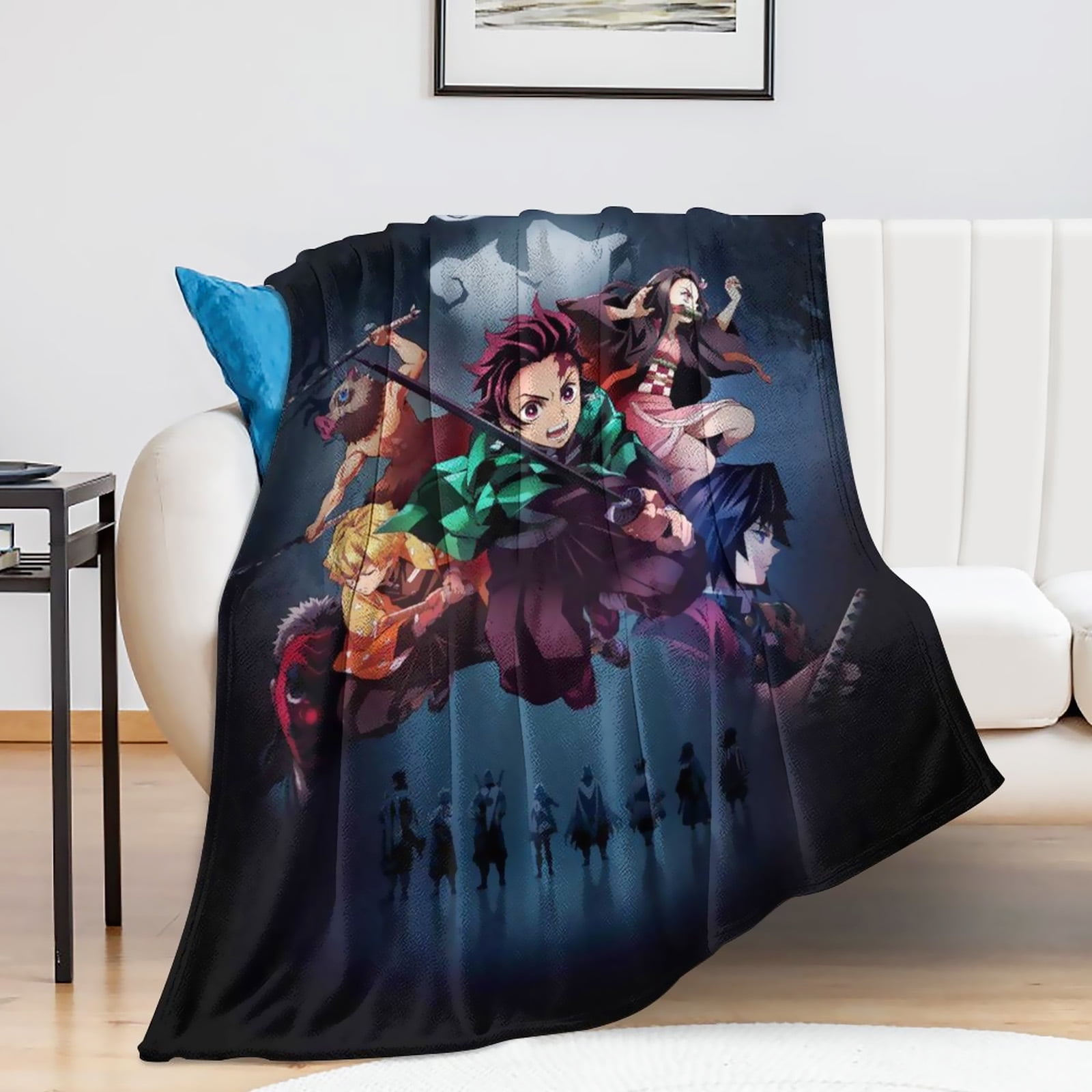 Demon Slayer Blanket Stuff Nezuko Blankets Bedding Anime Gifts for ...