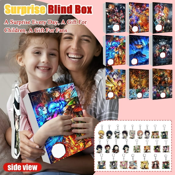 Demon Slayer Blind Box Advent Calendar - 24-Day Christmas Countdown ...
