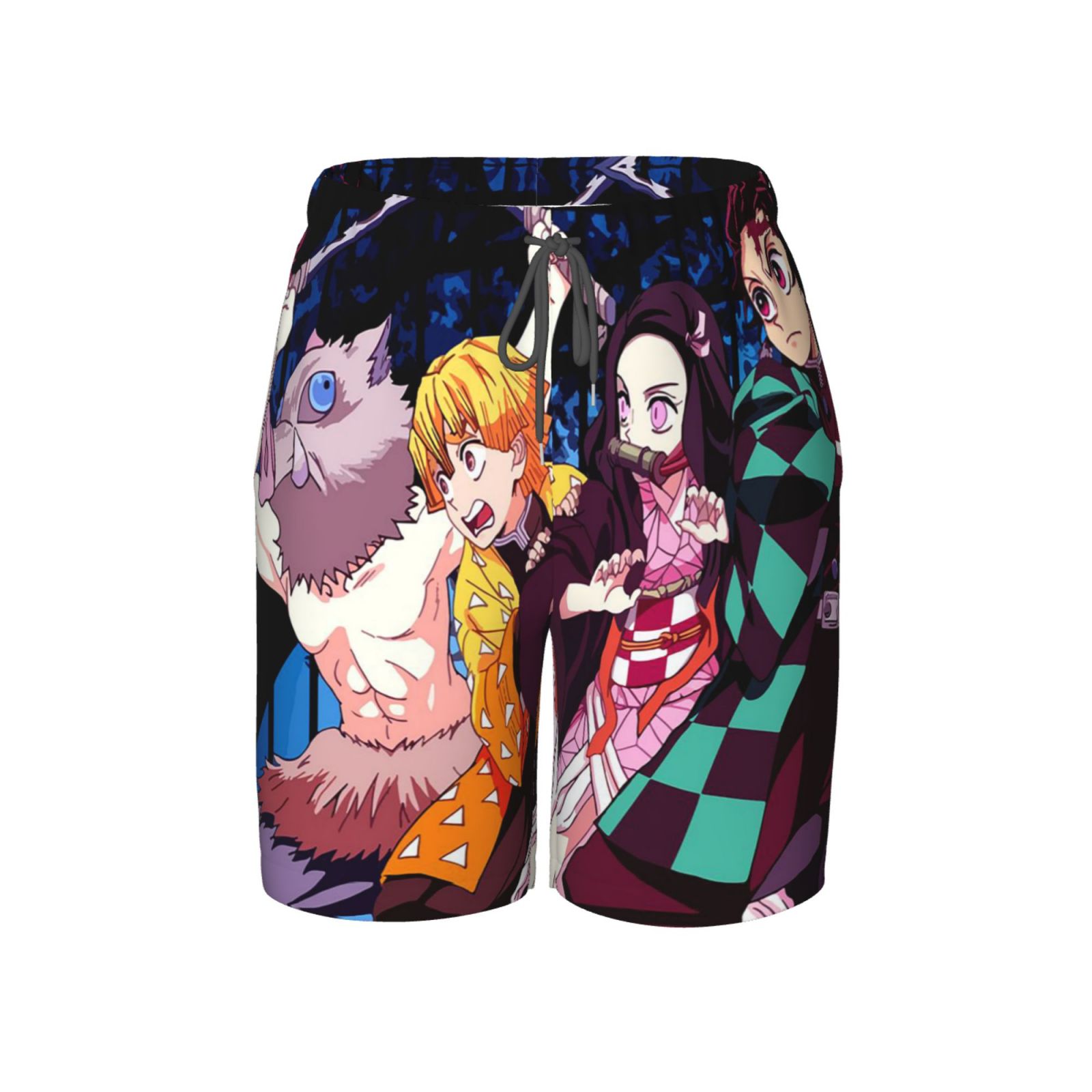 Demon Slayer Boy'S Swim Trunks Quick Dry Board Shorts Kids Beach Swim ...