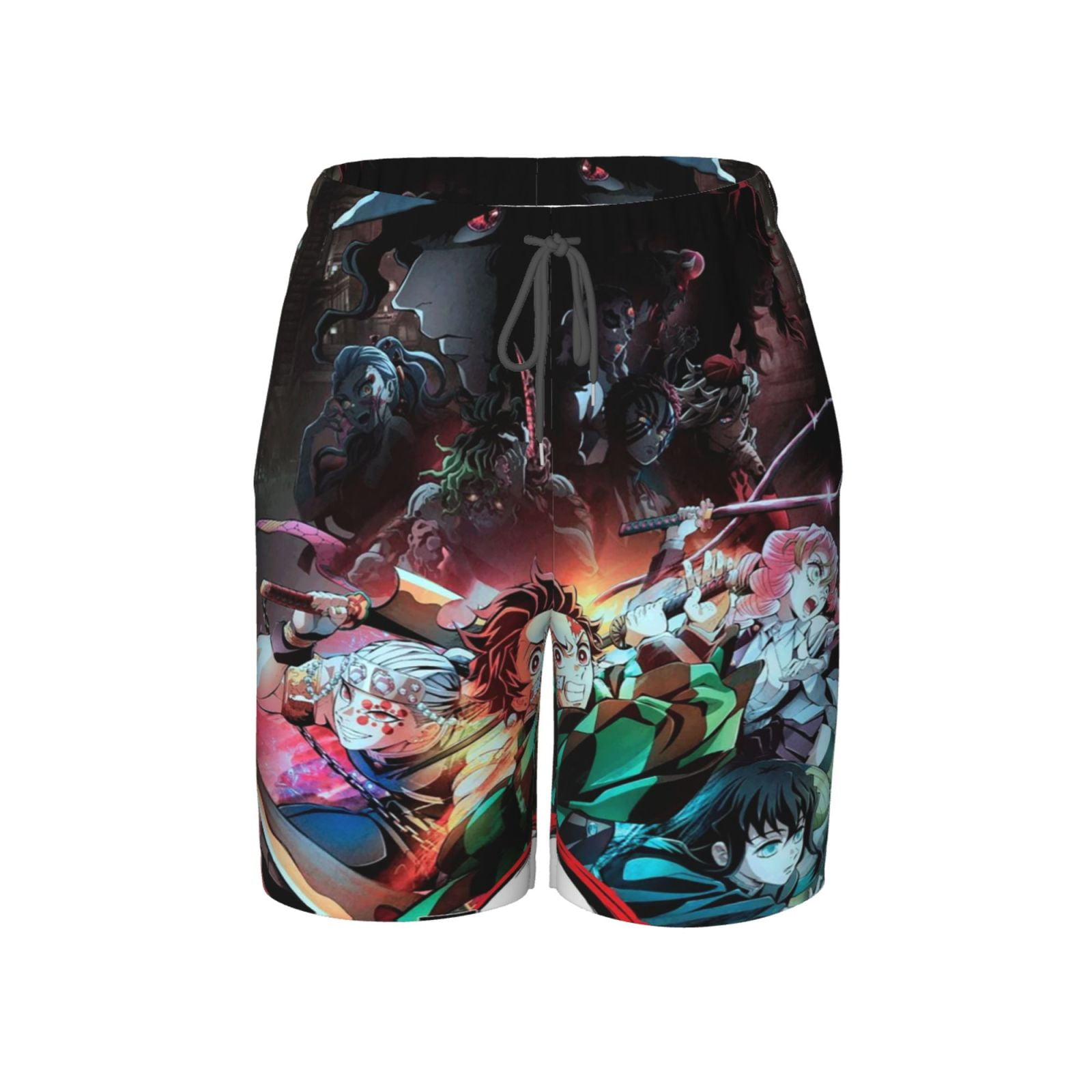 Demon Slayer Boy'S Swim Trunks Quick Dry Board Shorts Kids Beach Swim ...