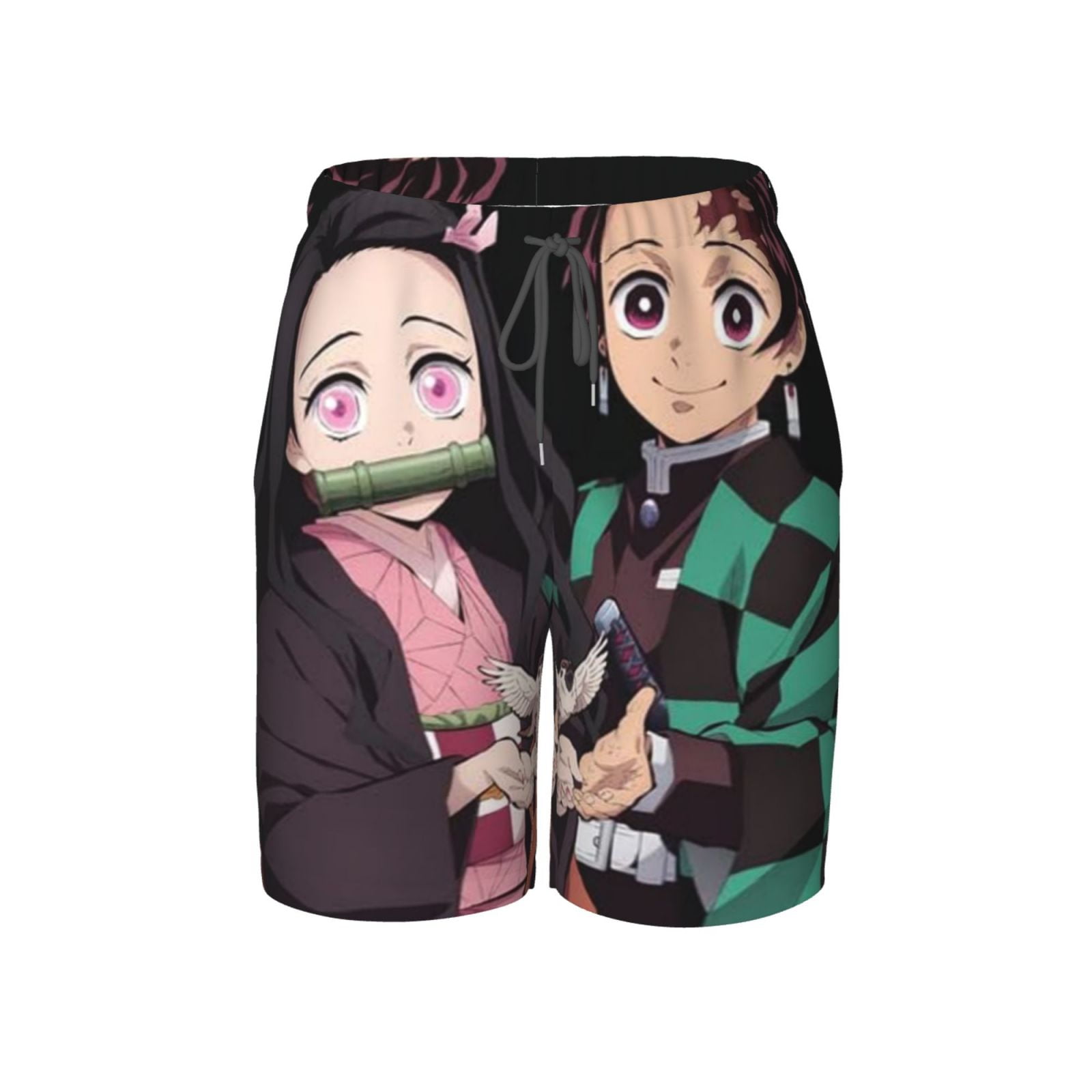 Demon Slayer Boys Swim Trunks Quick Dry Boards Shorts For Kids Beach ...