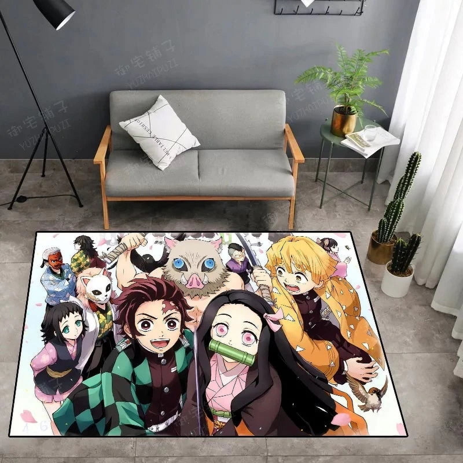 Demon Slayer Carpet 20'' x 31'' Bedroom Sofa Rug Door Mat Kitchen ...